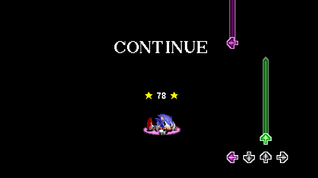 Sonic: USER SENSE BREAKDOWN (Continue v2) Mod for Friday Night Funkin' | FNF Mods