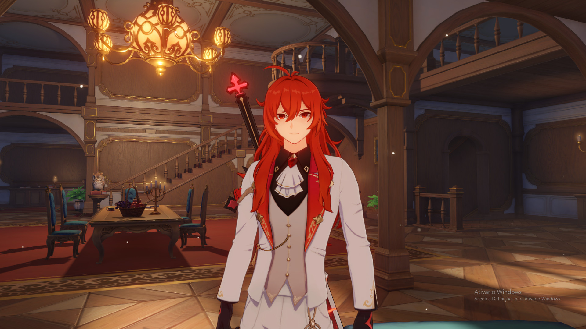 Debonair Diluc Mod for Genshin Impact | GI Mods