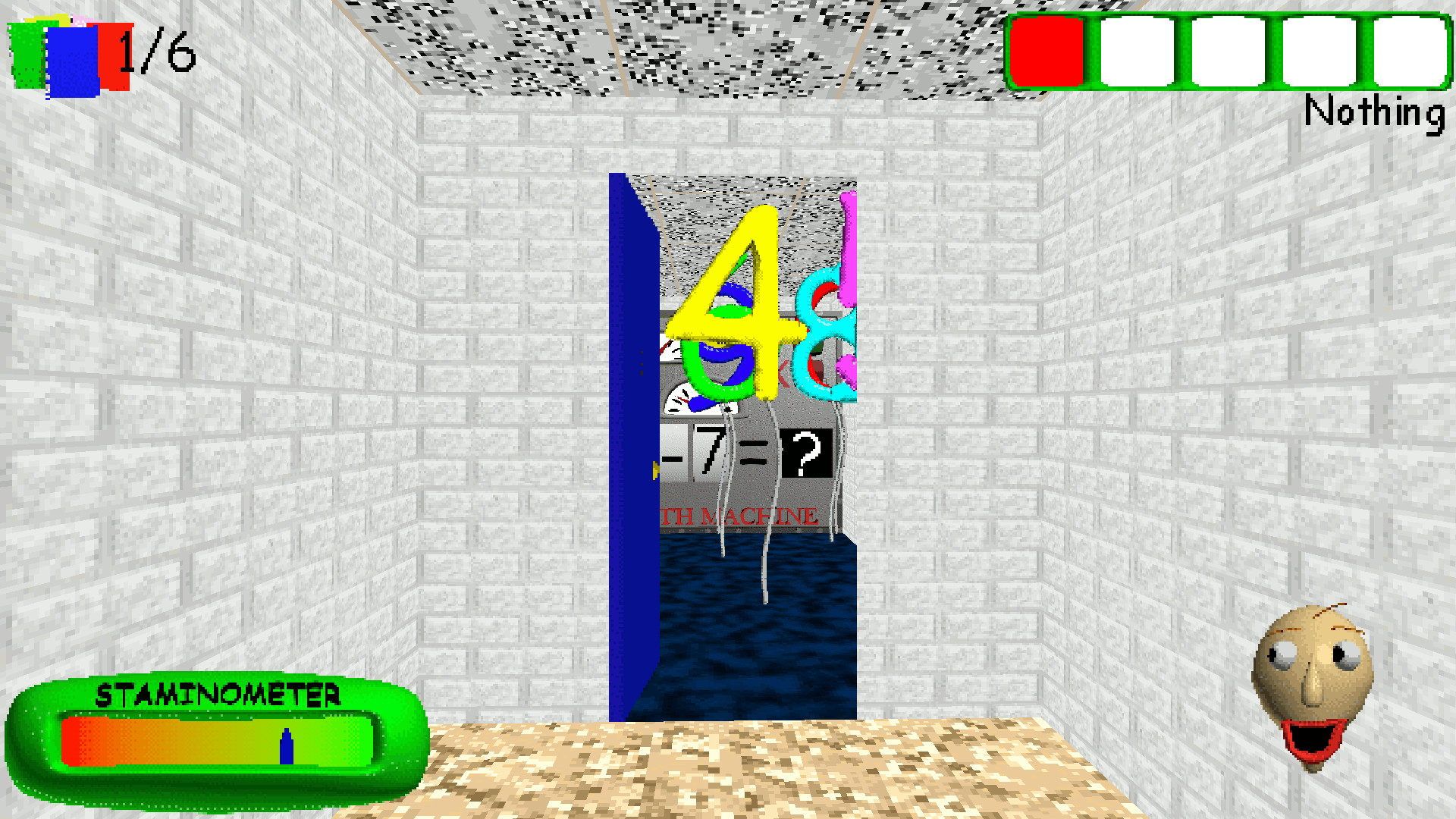 Baldi's Nasal Problems in Education and Madness Mod for Baldi's Basics ...