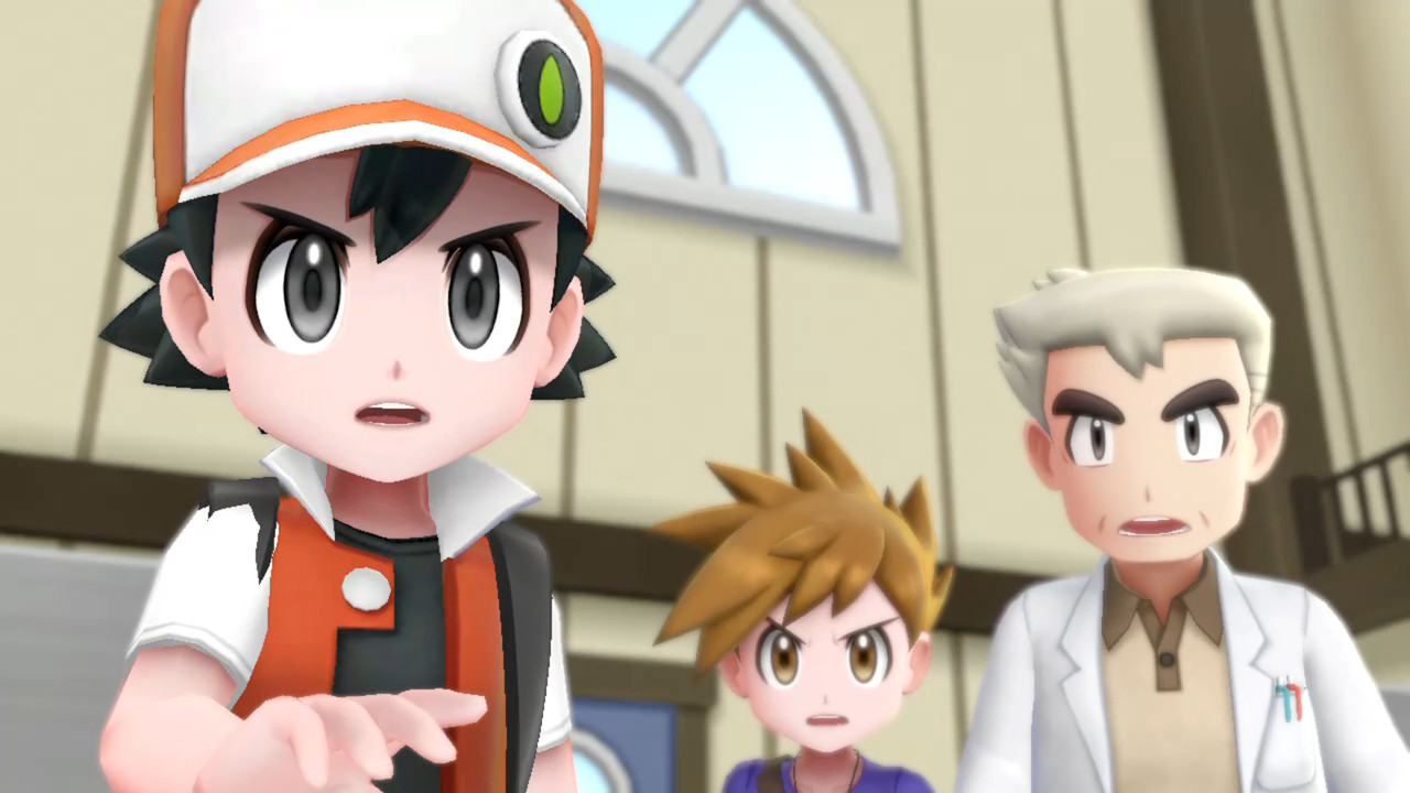 Rival Blue Mod for Pokémon Let's Go! | LGPE Mods