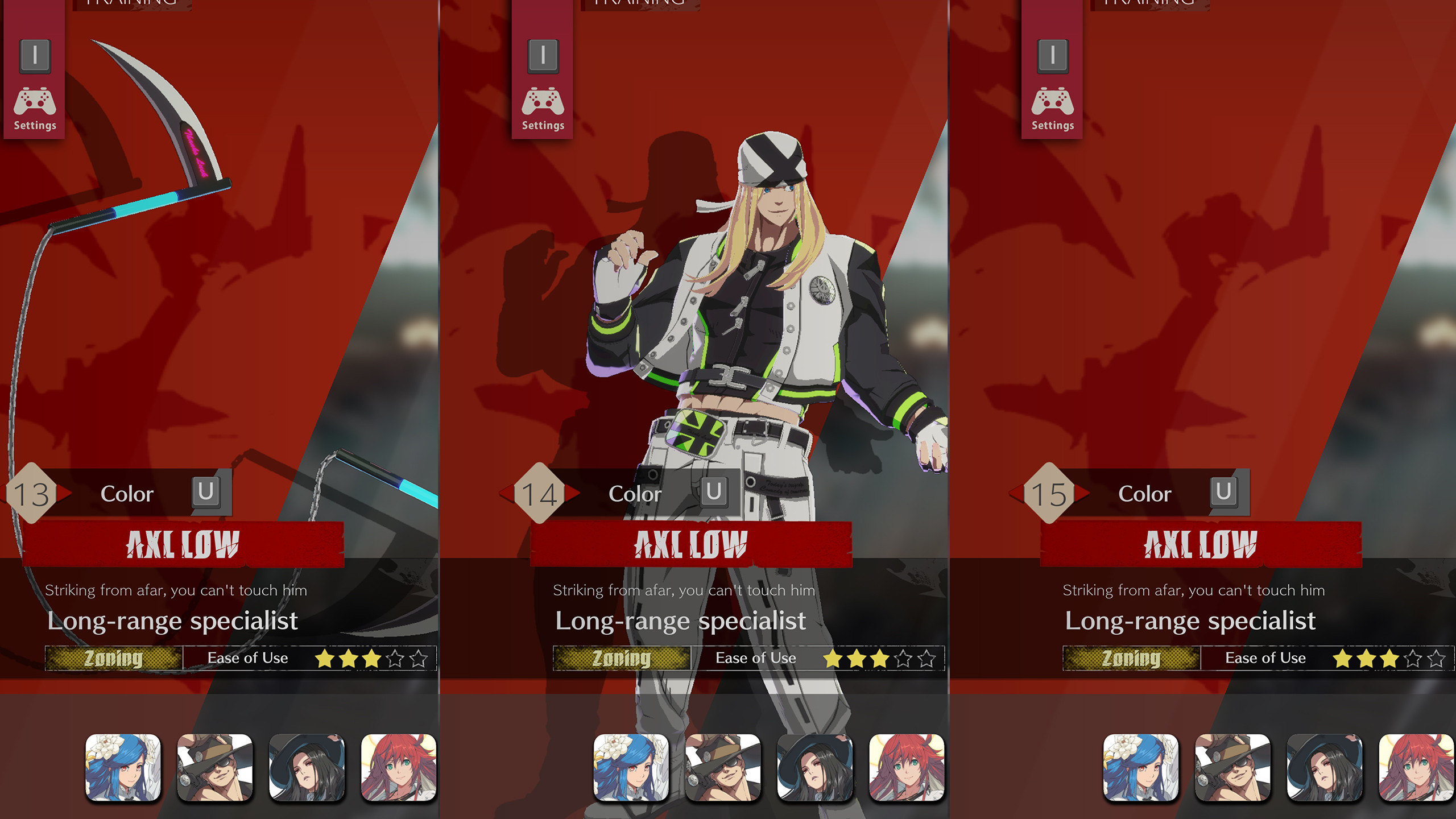 Invisible Axl Low on Any Slot Mod for GUILTY GEAR -STRIVE- | GGST Mods