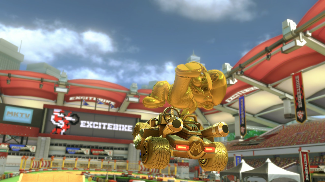 Better GoldMario Mod for Mario Kart 8 Deluxe | MK8D Mods