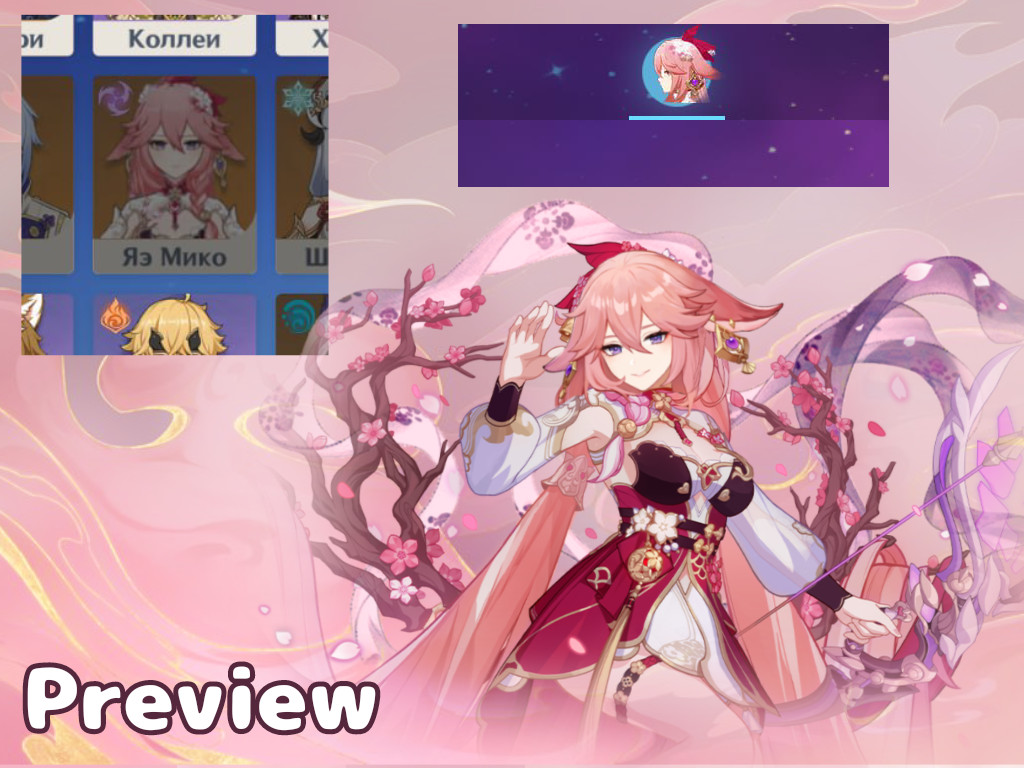 Icons for Goddess Of Spring Mod for Genshin Impact | GI Mods