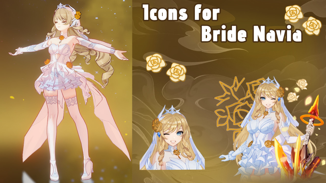 Icons for Bride Navia Mod Mod for Genshin Impact | GI Mods