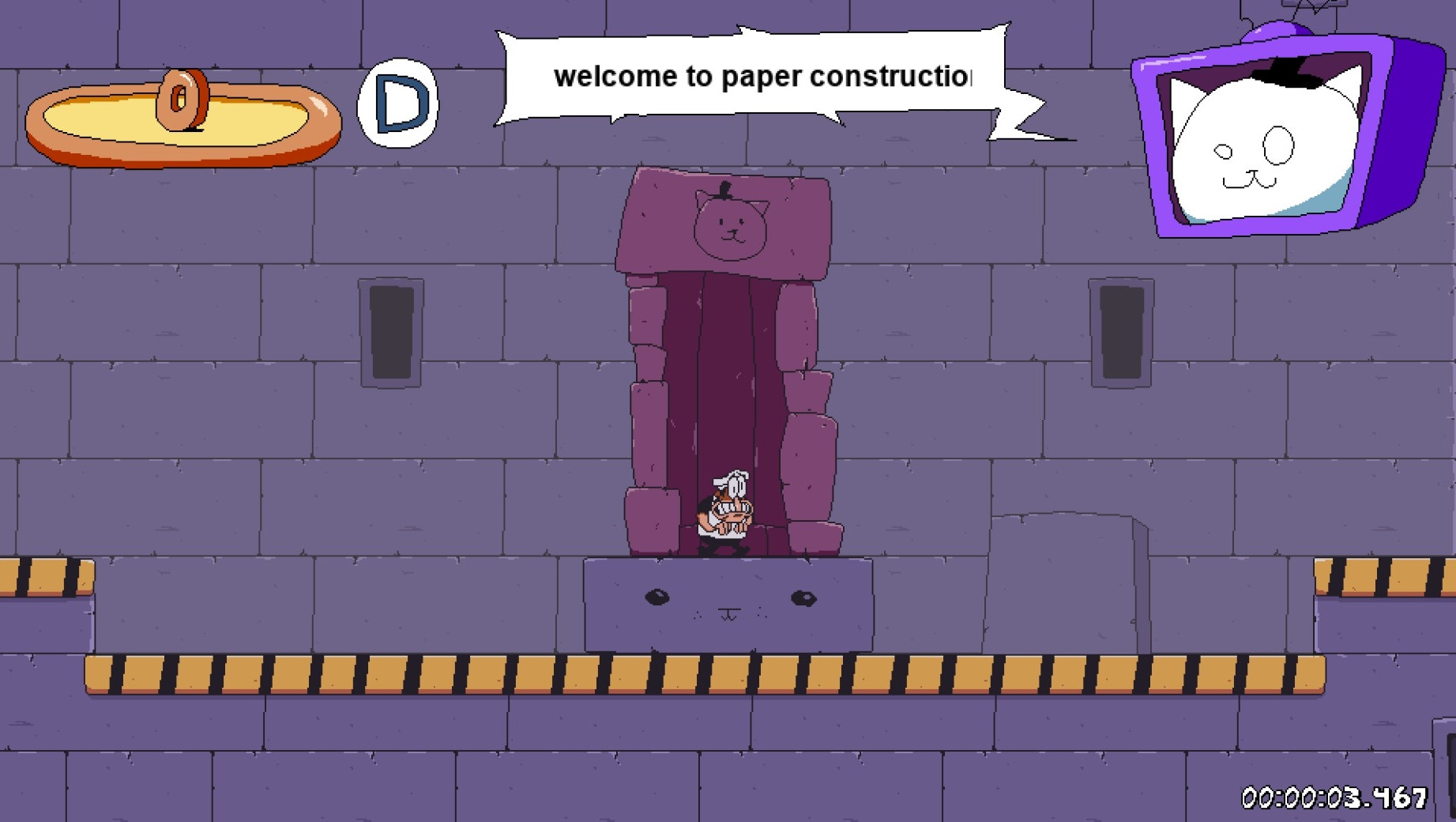 Cat Tower (construction demo) CYOP/AFOM Mod for Pizza Tower | PT Mods