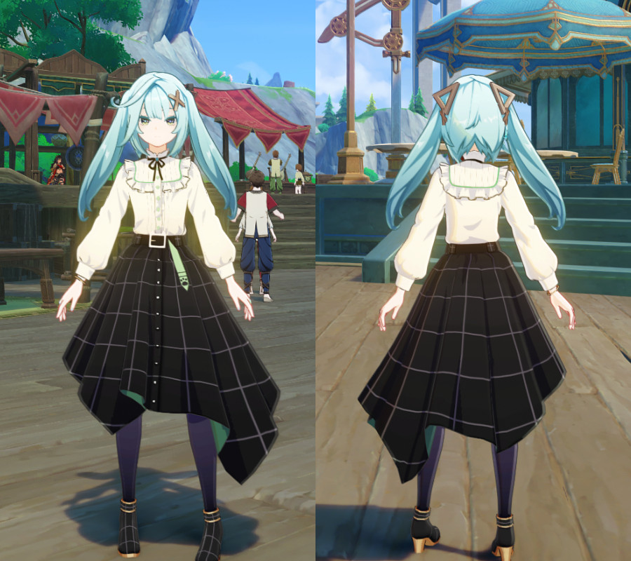 Faruzan Manhattan Cafe Costume Mod Mod for Genshin Impact | GI Mods
