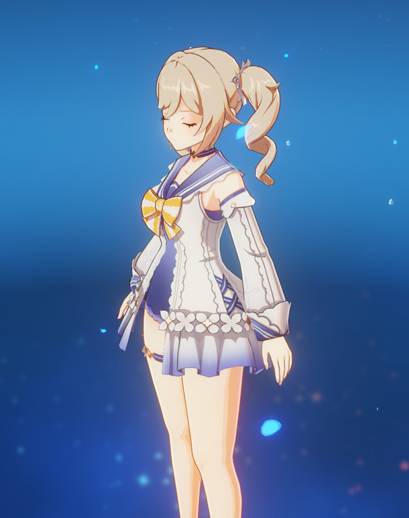 (ORFix Update) Slightly Thiccer Barbara Mod for Genshin Impact | GI Mods