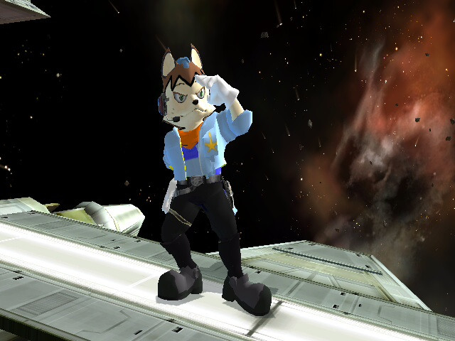 Waffle Ryebread Themed Fox Mod for Super Smash Bros. Brawl | Brawl Mods