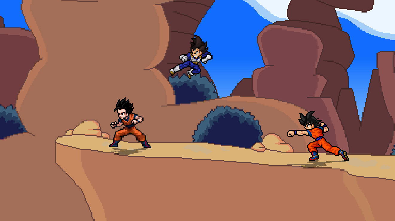 Rocky Field (Dragon Ball Z) (CMC+ V8) Mod for Super Smash Bros. Crusade ...