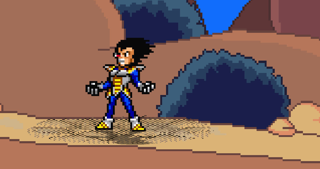 Rocky Field (Dragon Ball Z) (CMC+ V8) Mod for Super Smash Bros. Crusade ...