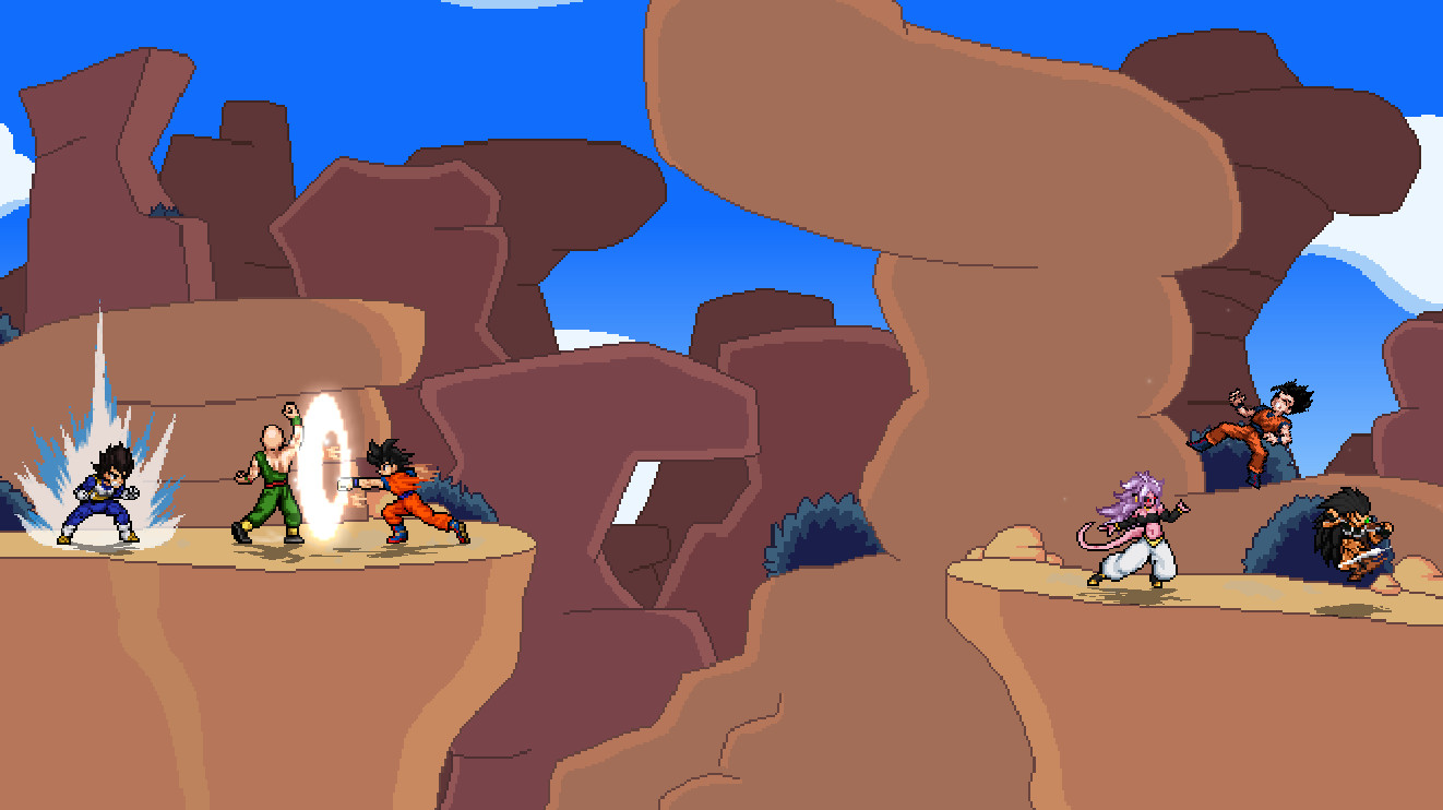 Rocky Field (Dragon Ball Z) (CMC+ V8) Mod for Super Smash Bros. Crusade | SSBC Mods