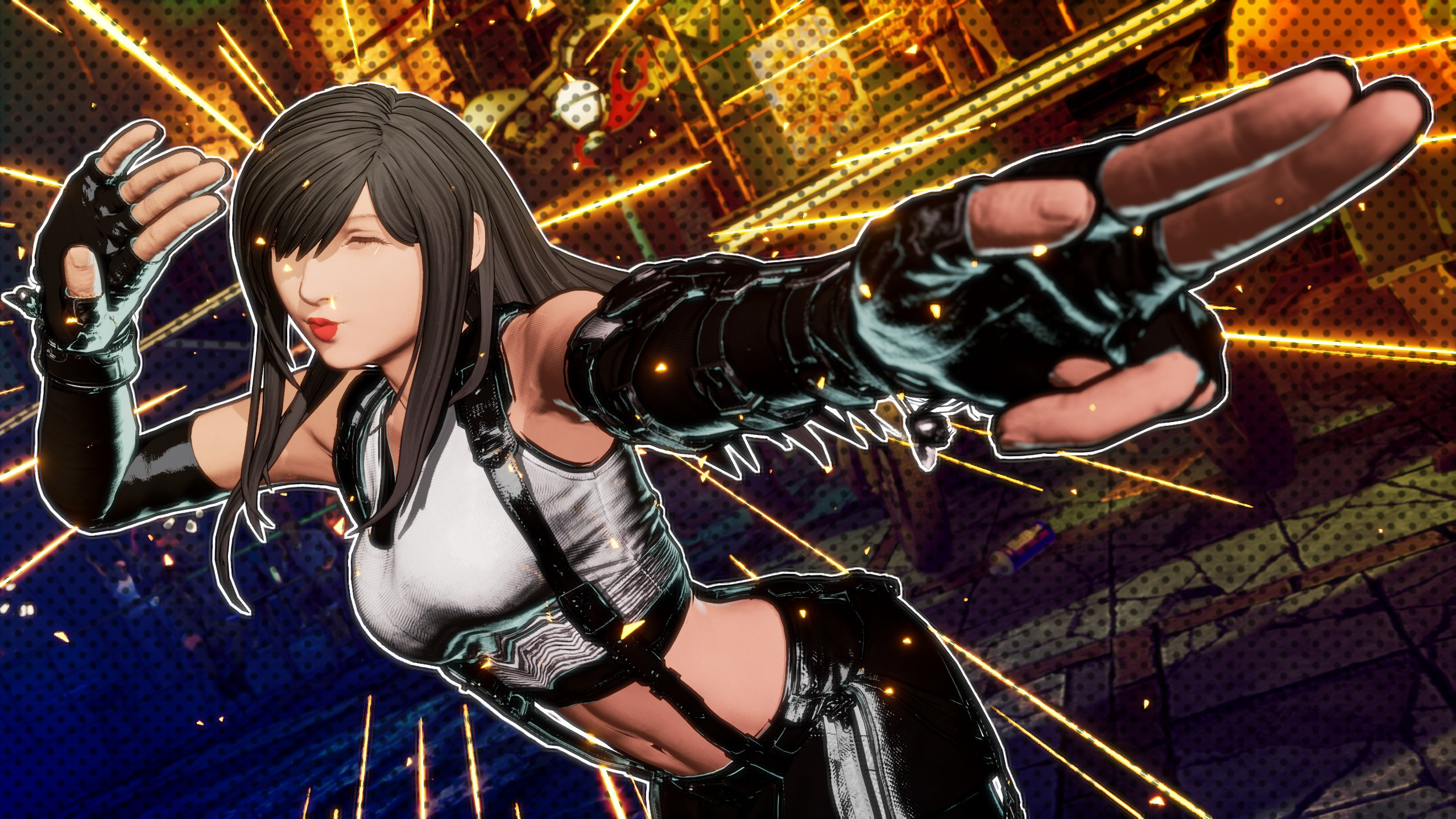 Tifa over Bjenet Mod for Fatal Fury: City of the Wolves | COTW Mods
