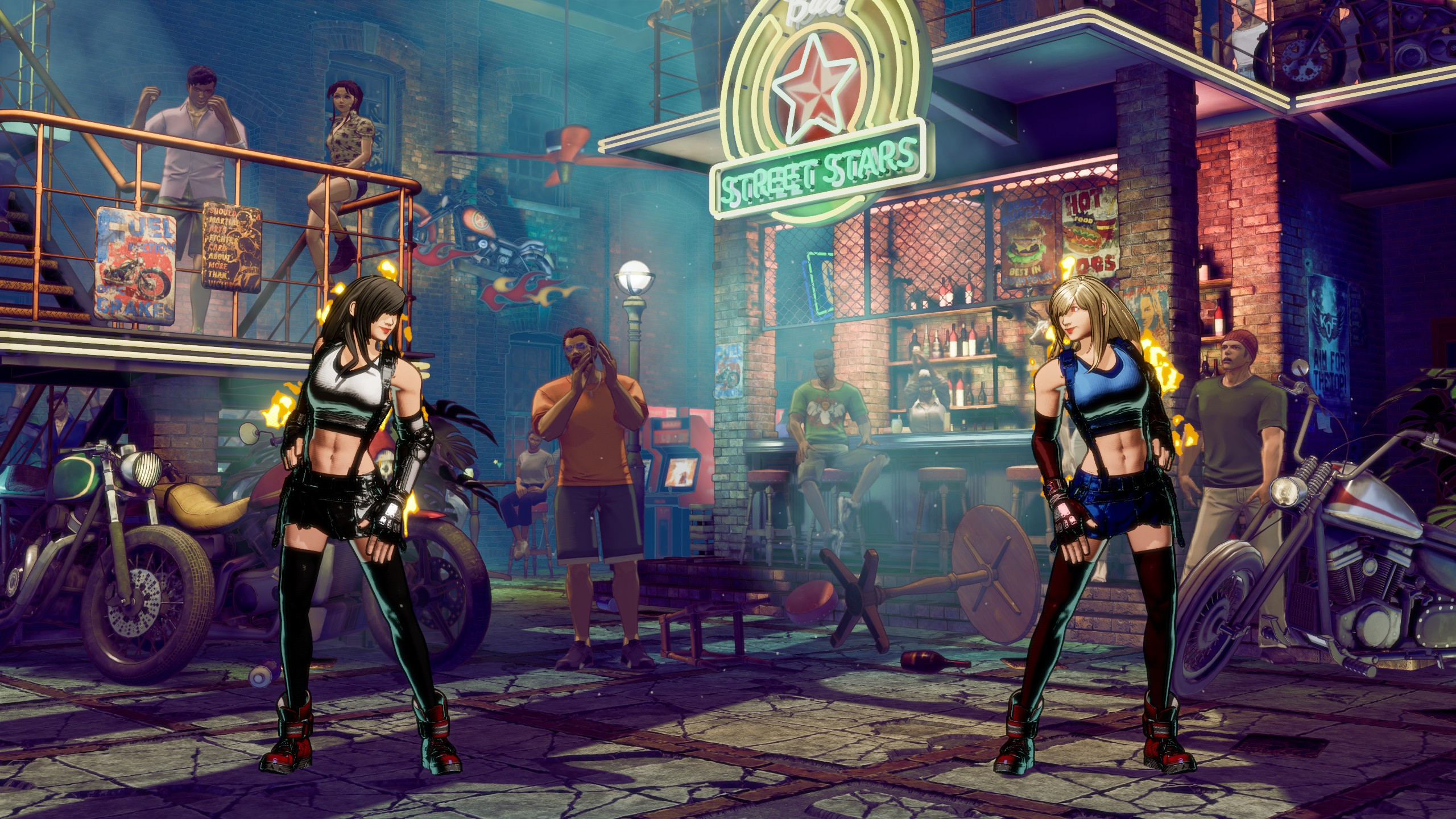 Tifa over Bjenet Mod for Fatal Fury: City of the Wolves | COTW Mods