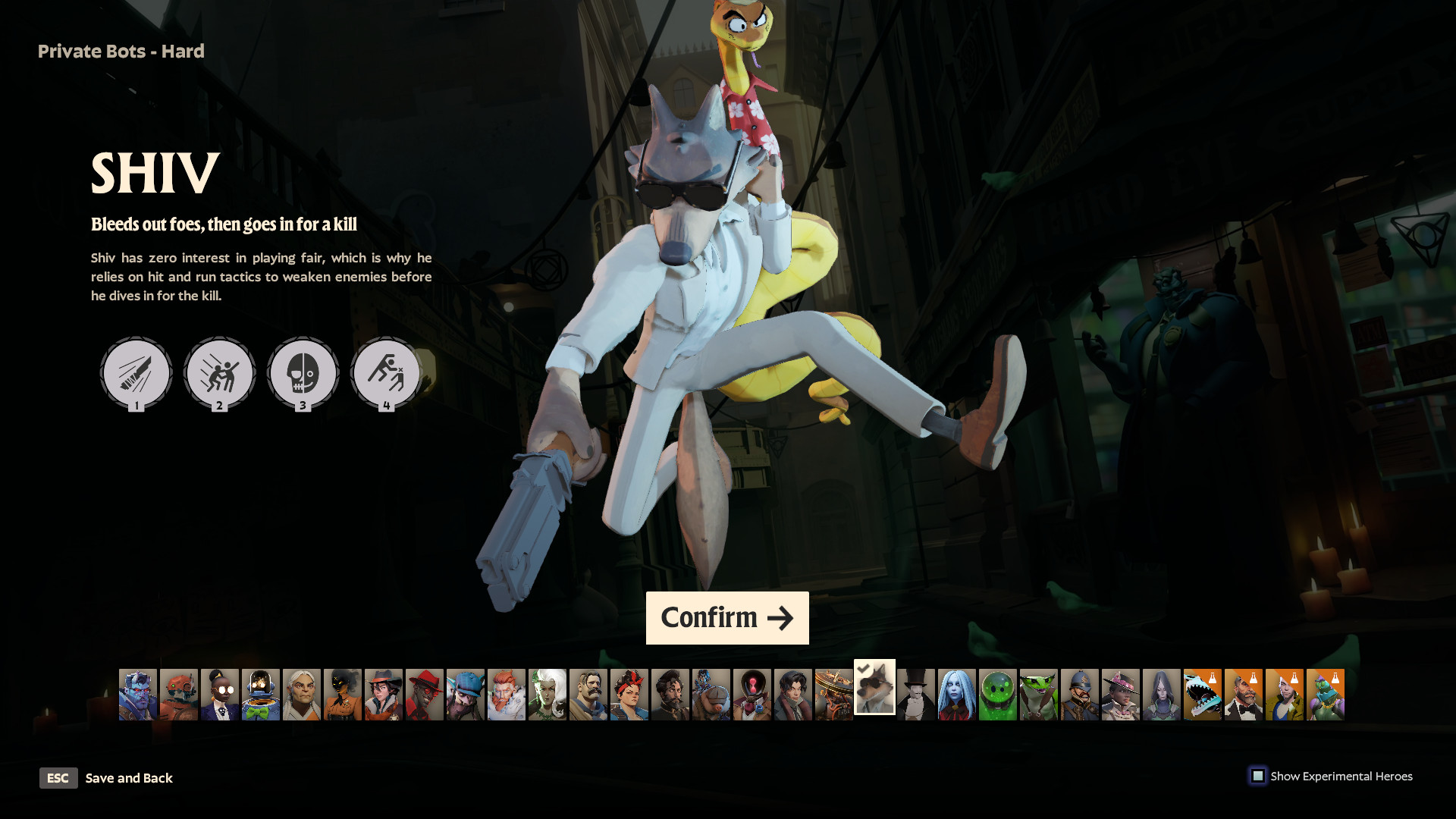 Mr Wolf Shiv Mod for Deadlock | DL Mods