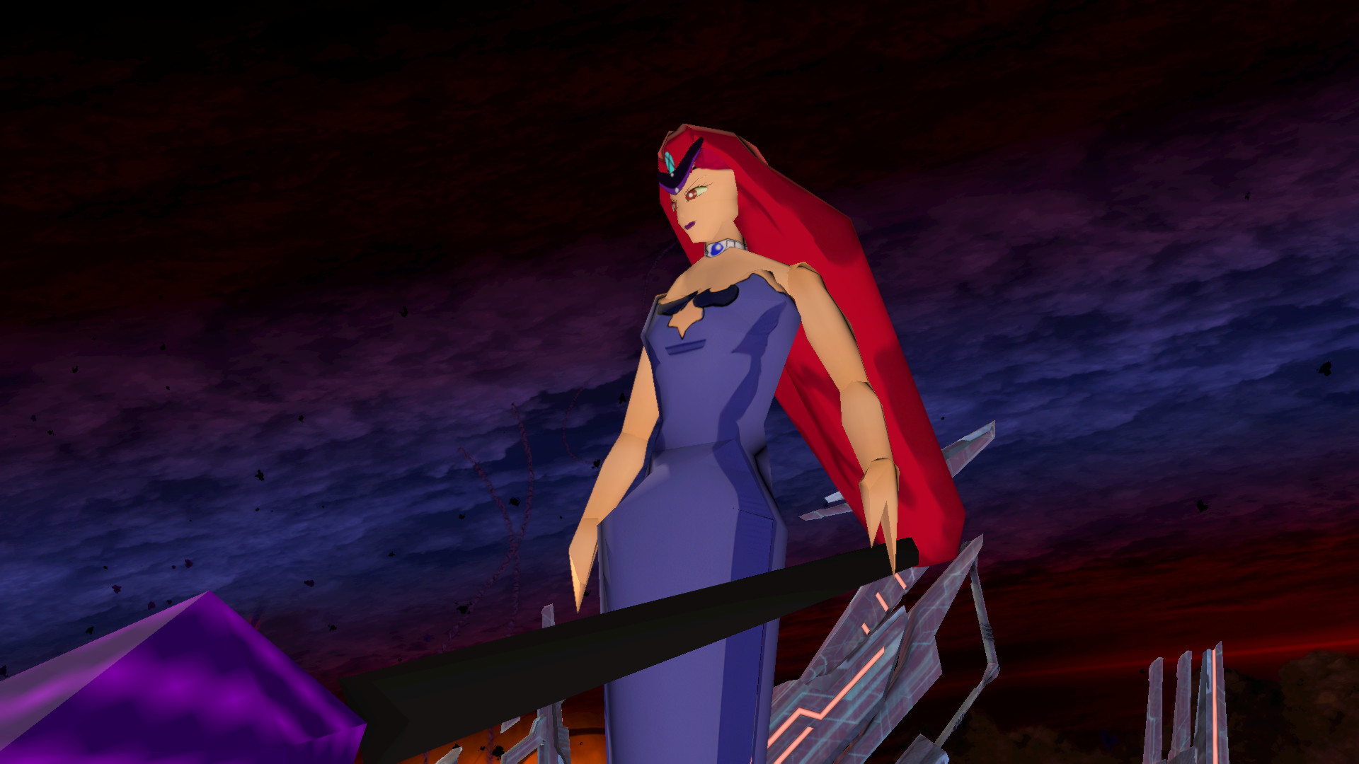 Queen Beryl (Sailor Moon) over Sephiroth Mod for Super Smash Bros ...