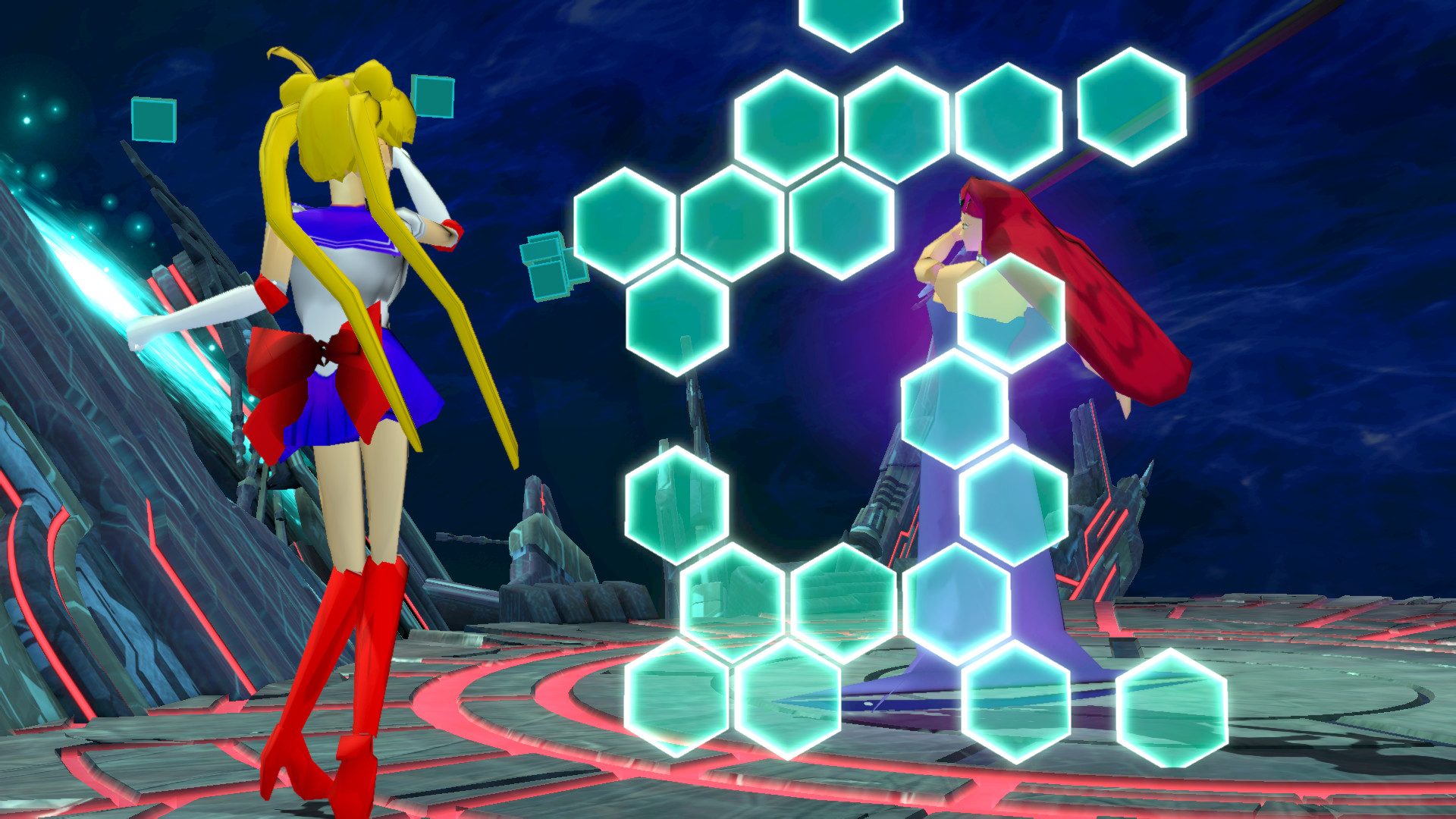 Queen Beryl (Sailor Moon) over Sephiroth Mod for Super Smash Bros ...