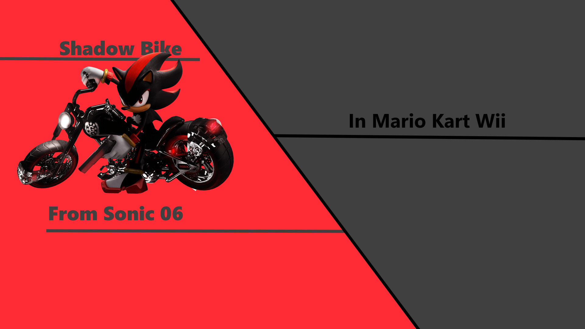 Sonic 06 Dark Rider Mod for Mario Kart Wii | MKWii Mods