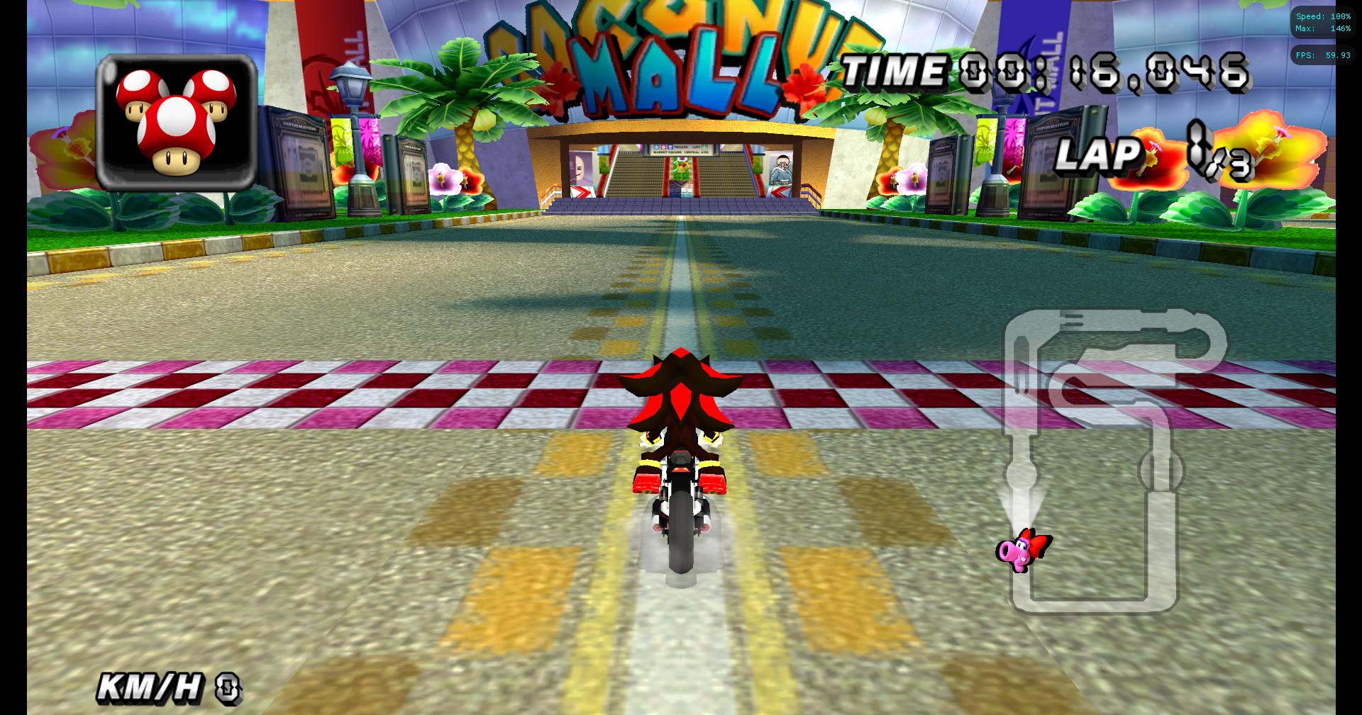 Sonic 06 Dark Rider Mod for Mario Kart Wii | MKWii Mods
