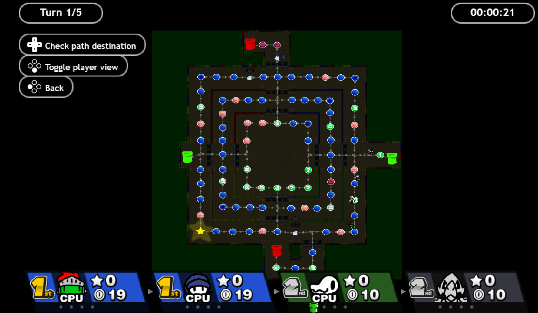 SNES Battle Course 1 Mod for Party Project | PProject Mods