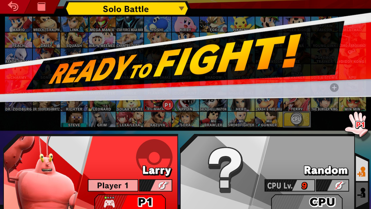 Larry the Lobster Mod for Super Smash Bros. Ultimate | SSBU Mods