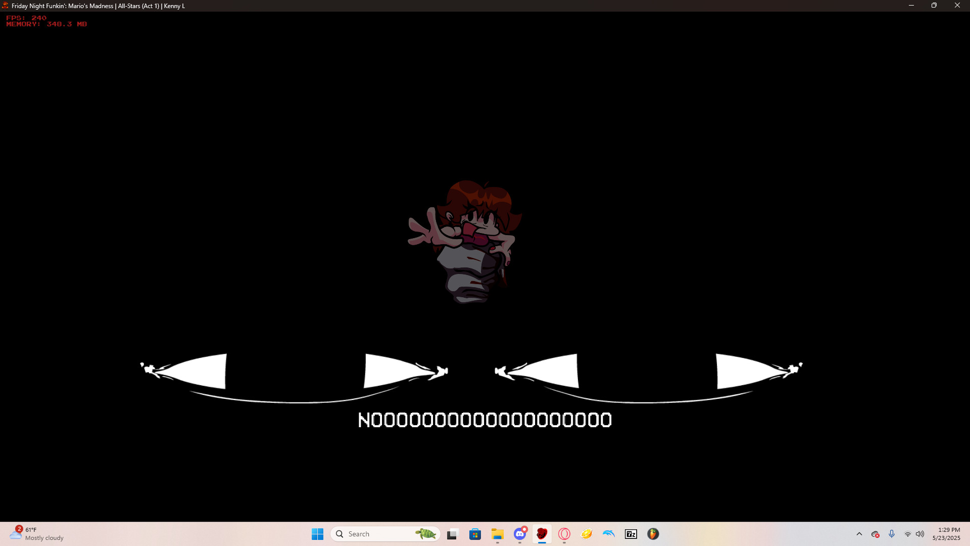 Mario's Madness All Stars w/lyrics Mod for Friday Night Funkin' | FNF Mods