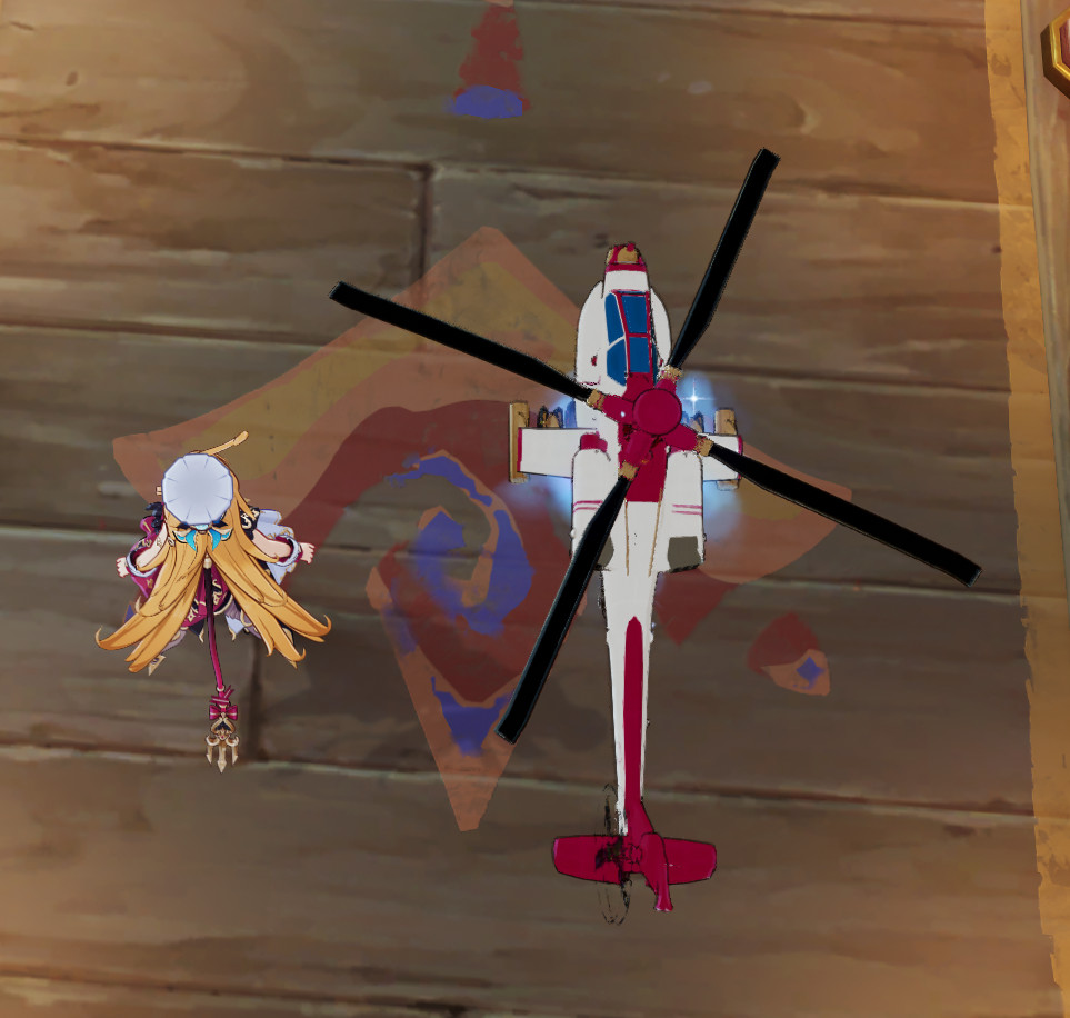 Escoffier's AH-64D "APACHE" Attack Helicopter Mod for Genshin Impact ...