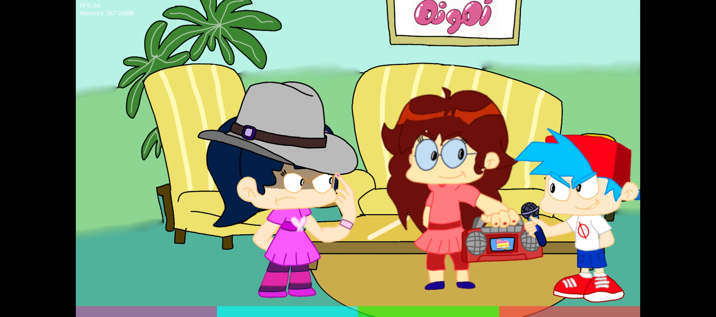 FNF VS AMOONA DEMO [UAE Mods] Mod for Friday Night Funkin' | FNF Mods