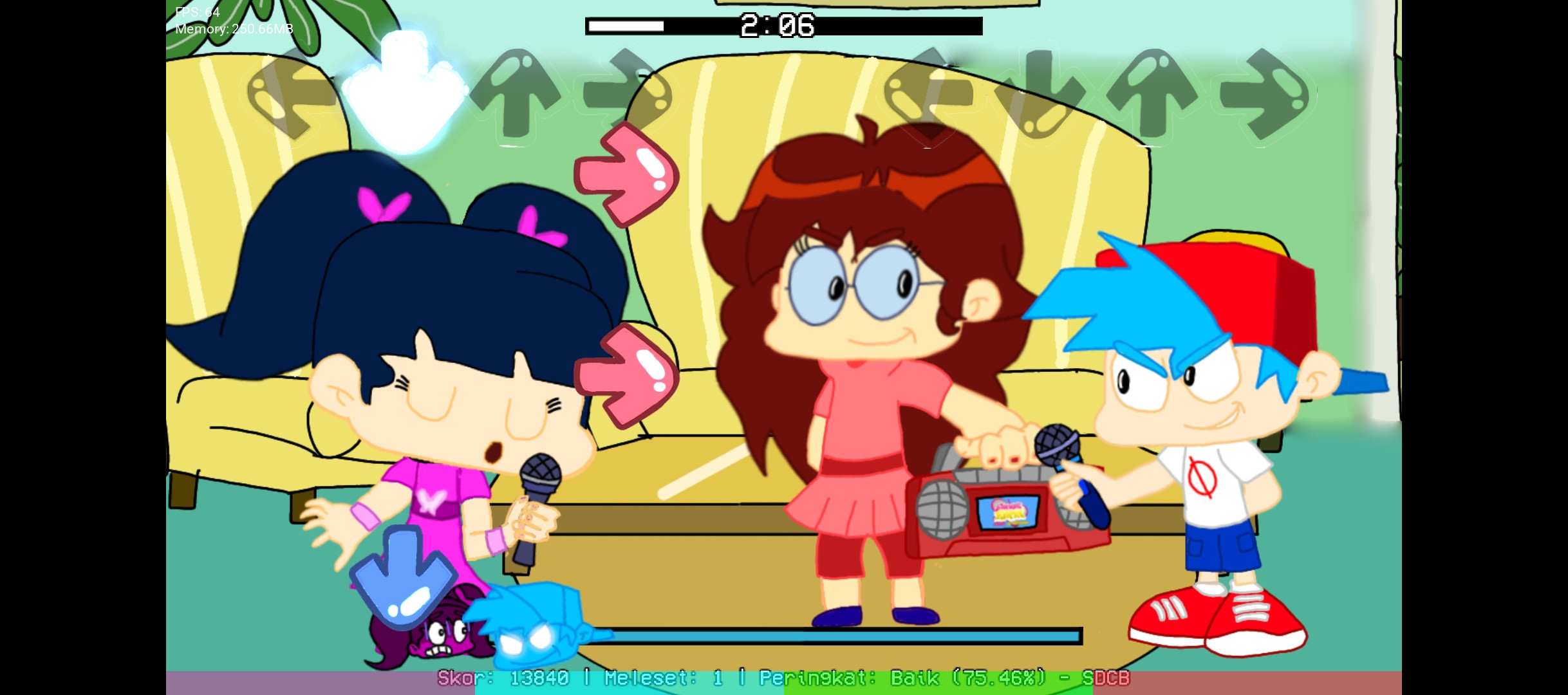 FNF VS AMOONA DEMO [UAE Mods] Mod for Friday Night Funkin' | FNF Mods