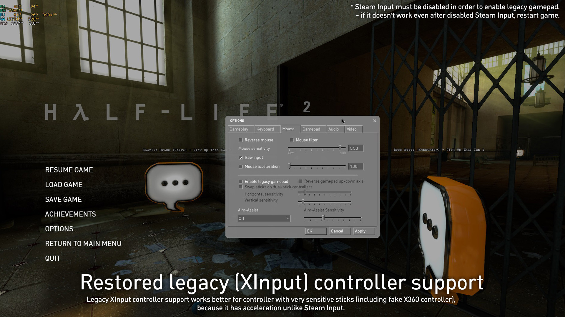 reUpdate - HL2: Update with Anniversary Update Mod for Half-Life 2 ...