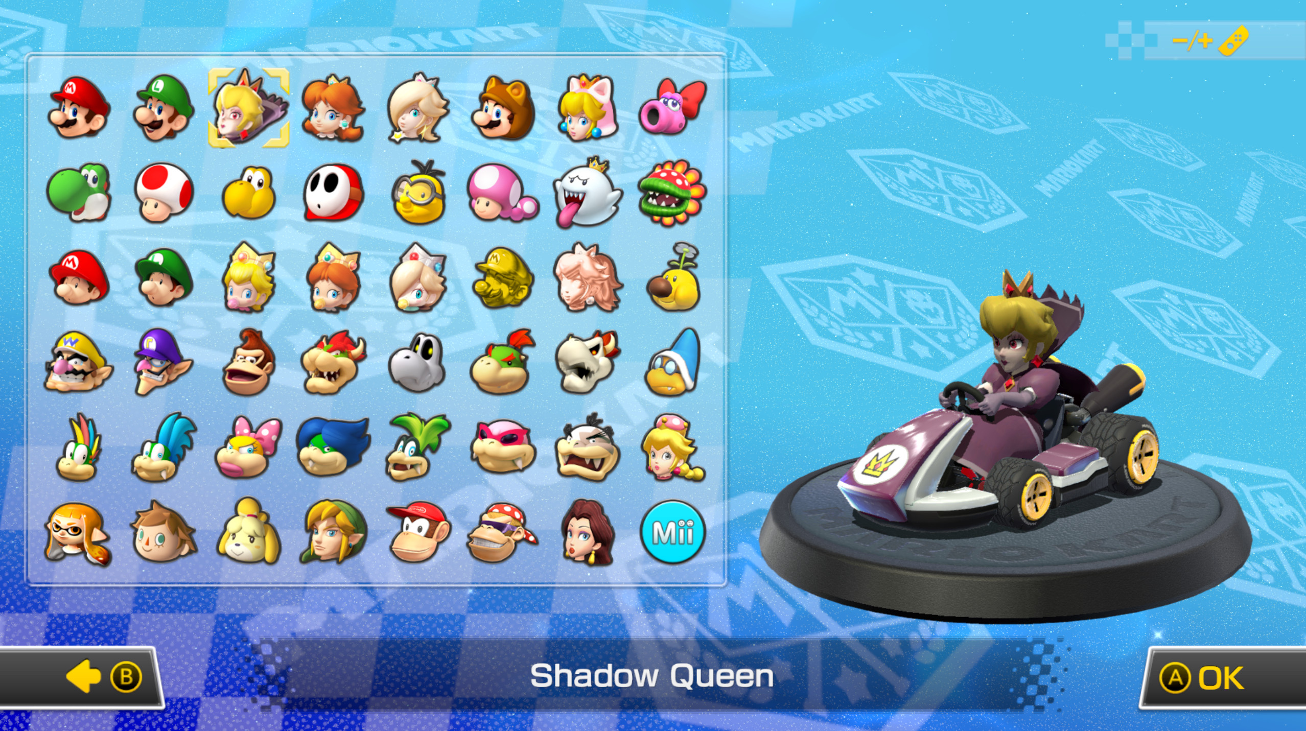 Shadow Queen Mod for Mario Kart 8 Deluxe | MK8D Mods