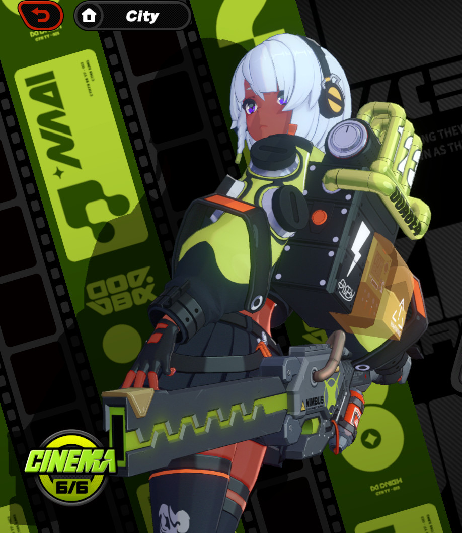 Charming Dark Skin Anby + Enchanting Pink Ops Anby Mod for Zenless Zone ...