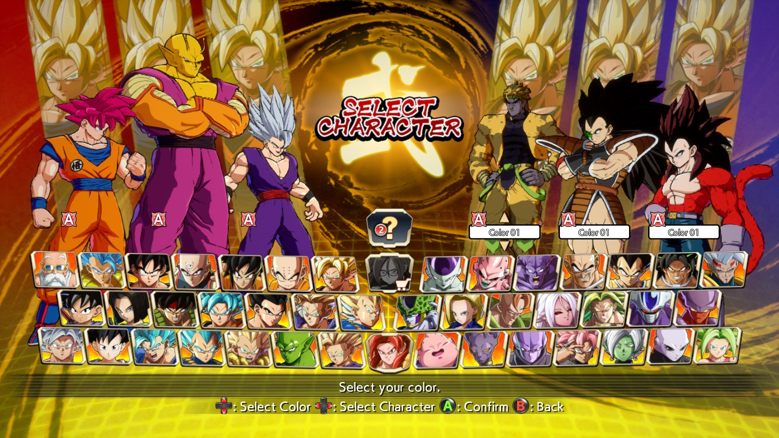 Custom Character Slots Mod for Dragon Ball FighterZ | DB:FZ Mods