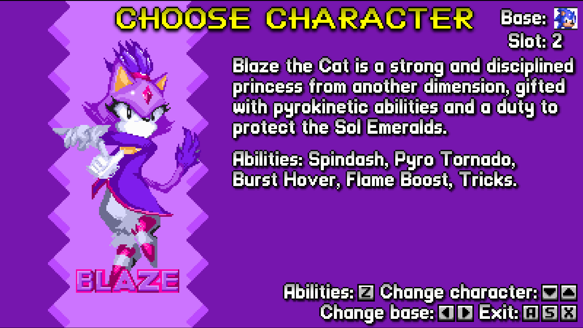 Standalone Blaze Mod for Sonic 3 A.I.R. | S3AIR Mods