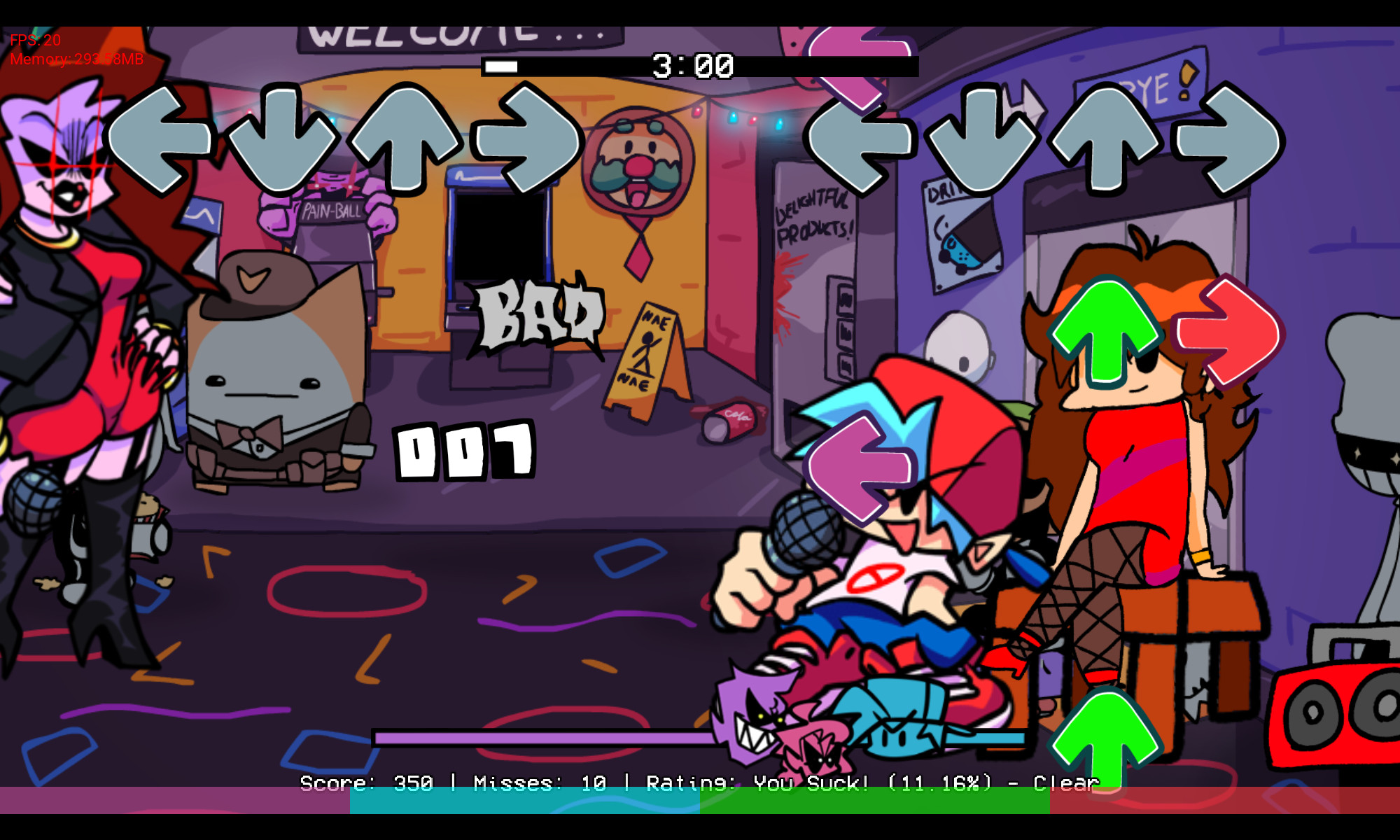 Funked Up in Friday Night Funkin' Mod for Friday Night Funkin' | FNF Mods