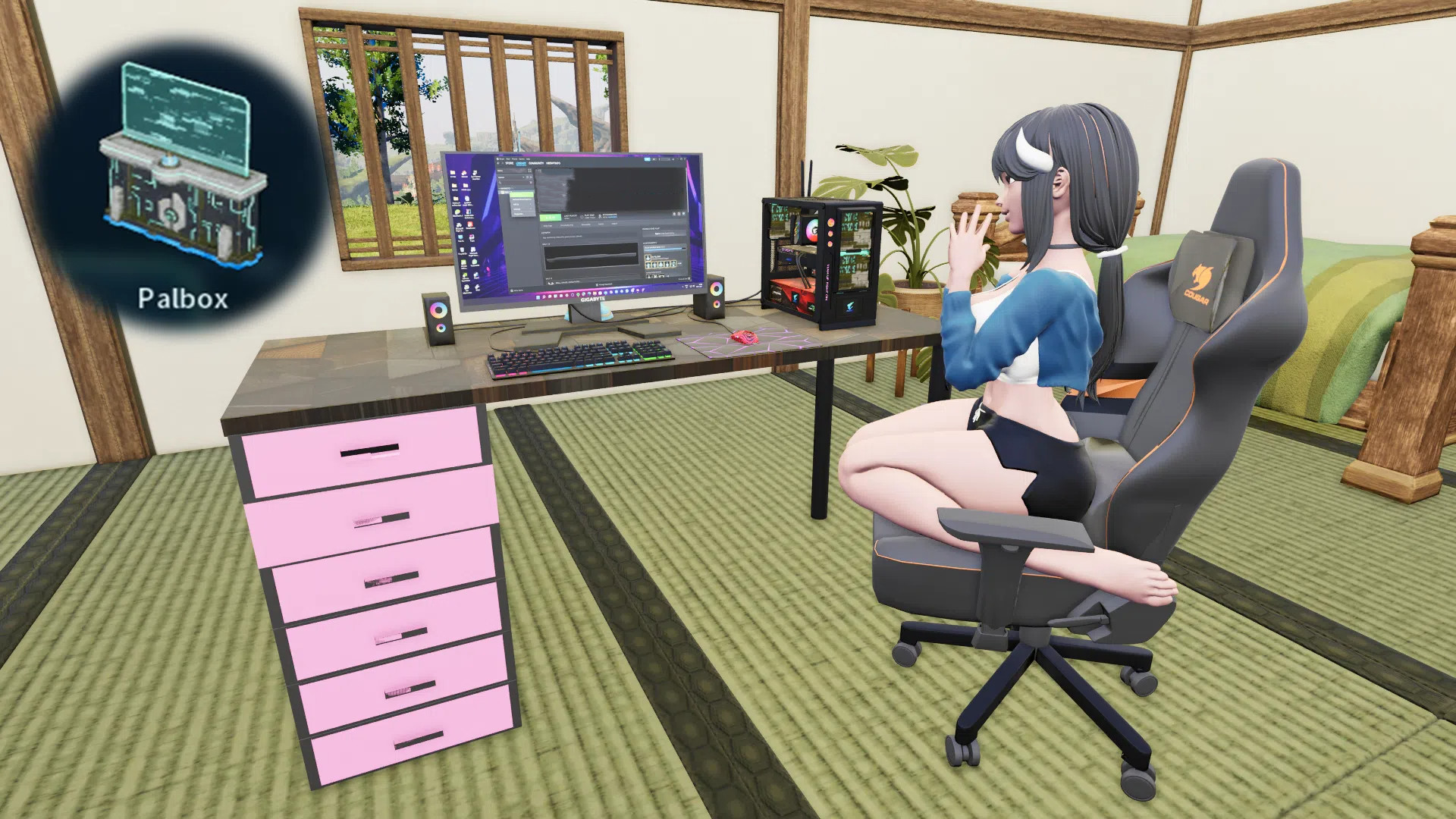 PC and sexy girls (Palbox) Mod for Palworld | PAL Mods