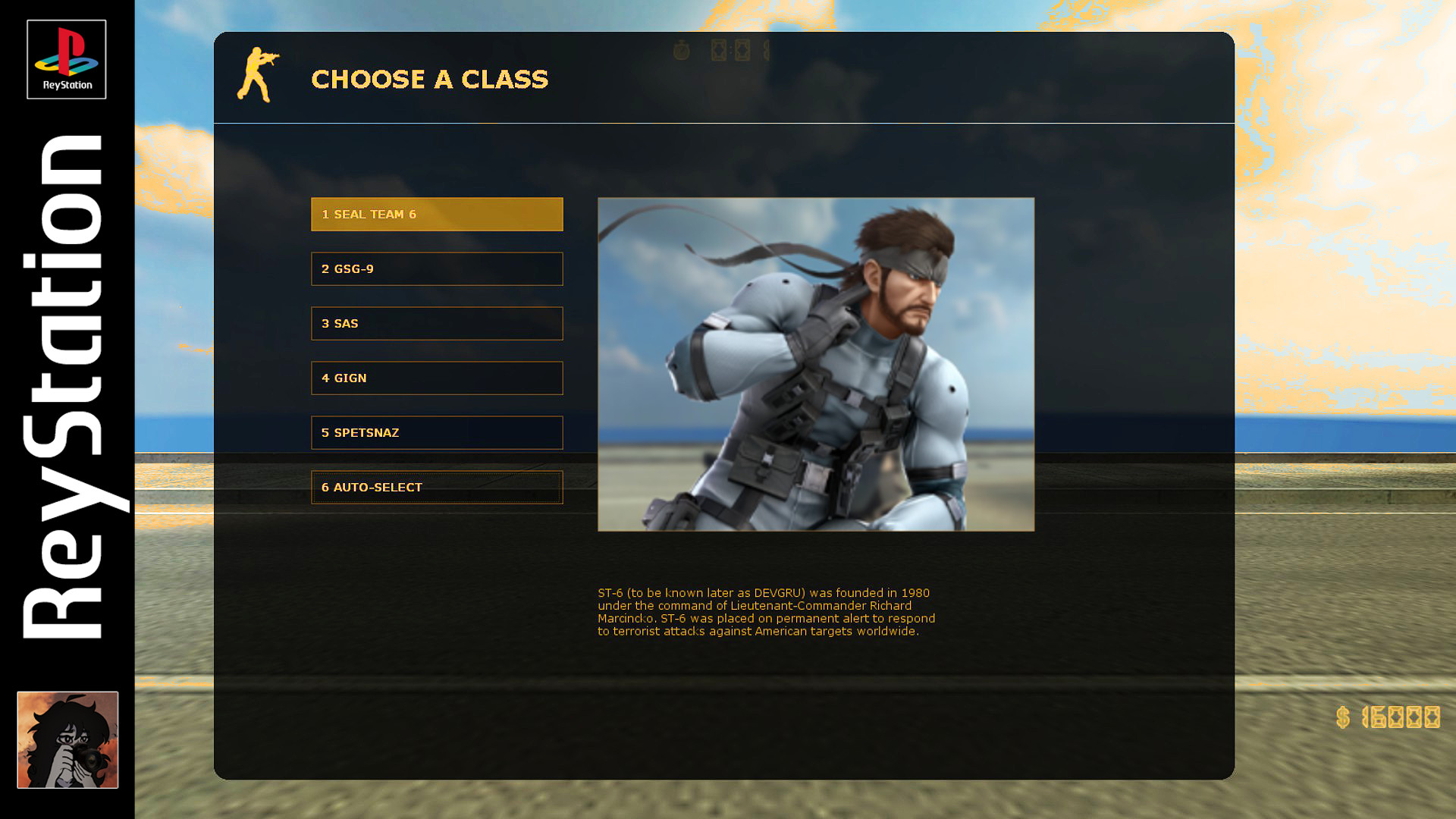 Solid Snake ( SEAL TEAM 6 ) Mod for Counter-Strike 1.6 | CS1.6 Mods