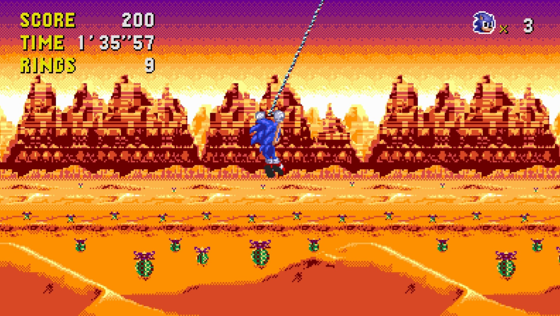 SOZ ACT 1 Desert Dazzle Mod for Sonic 3 A.I.R. | S3AIR Mods