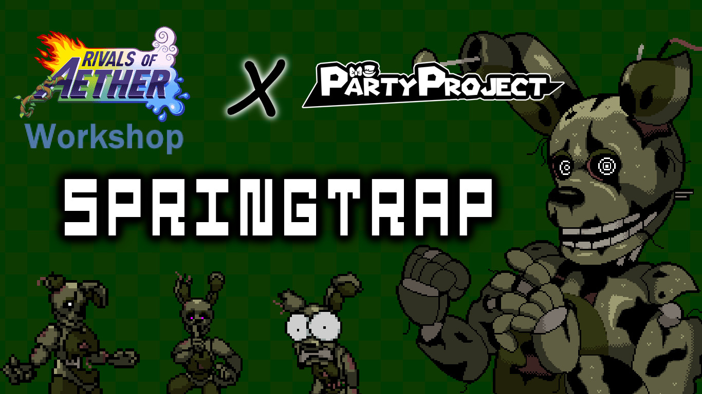 Springtrap (Rivals of Aether) Mod for Party Project | PProject Mods