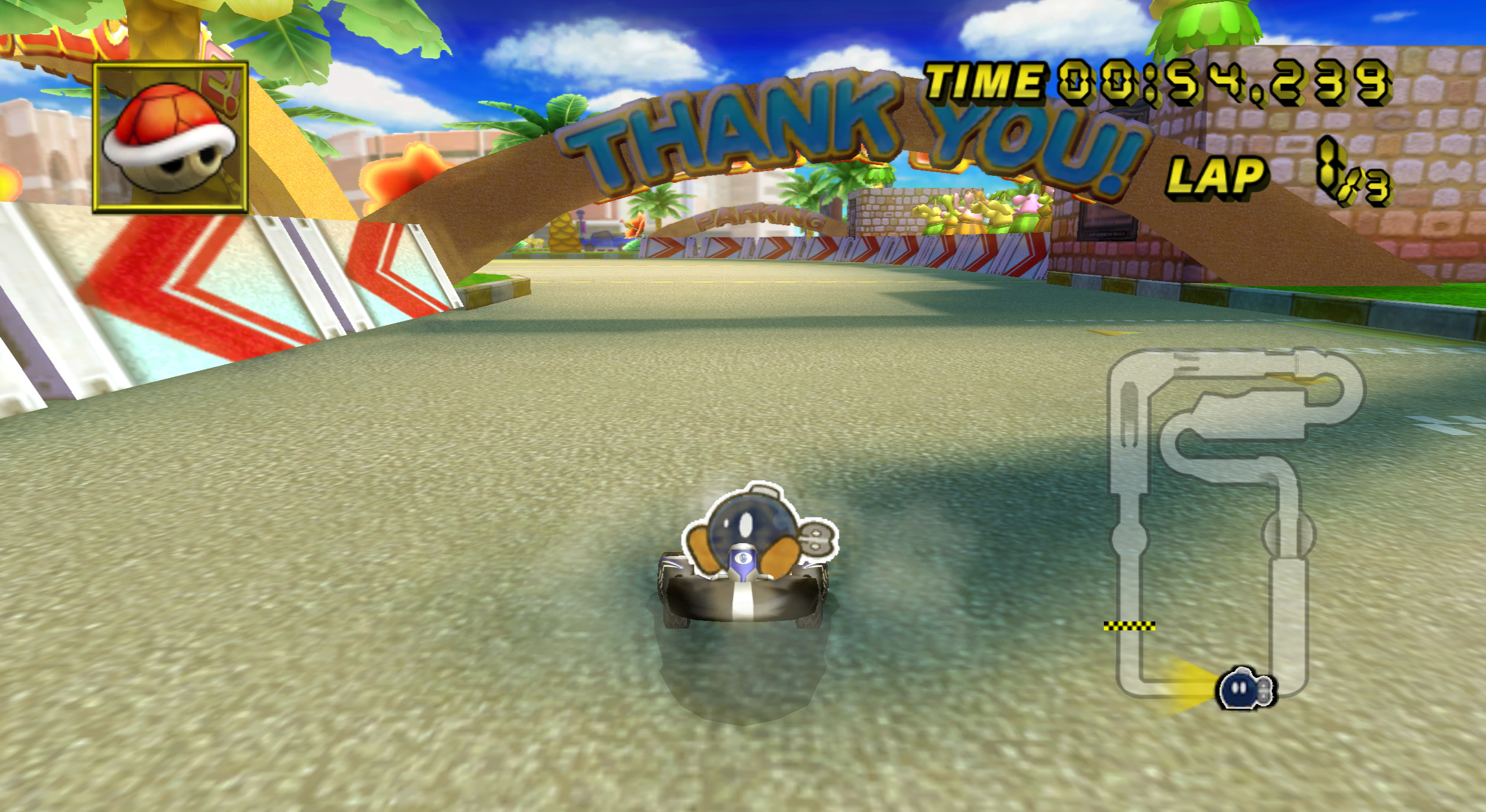 Bobby (Paper Mario: The Origami King) Mod for Mario Kart Wii | MKWii Mods