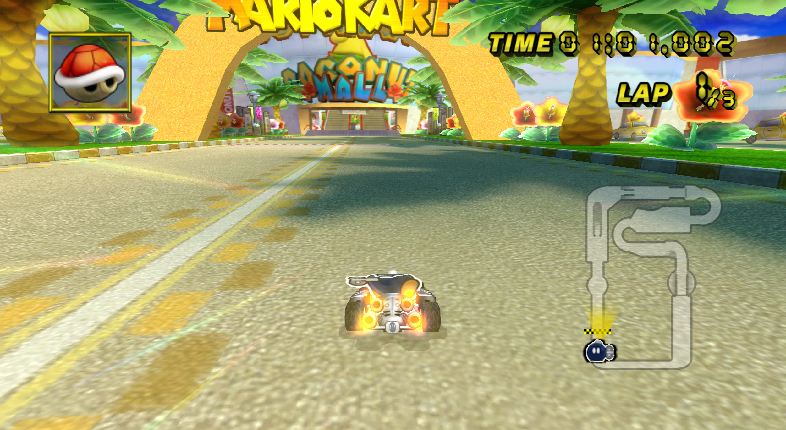 Bobby (Paper Mario: The Origami King) Mod for Mario Kart Wii | MKWii Mods