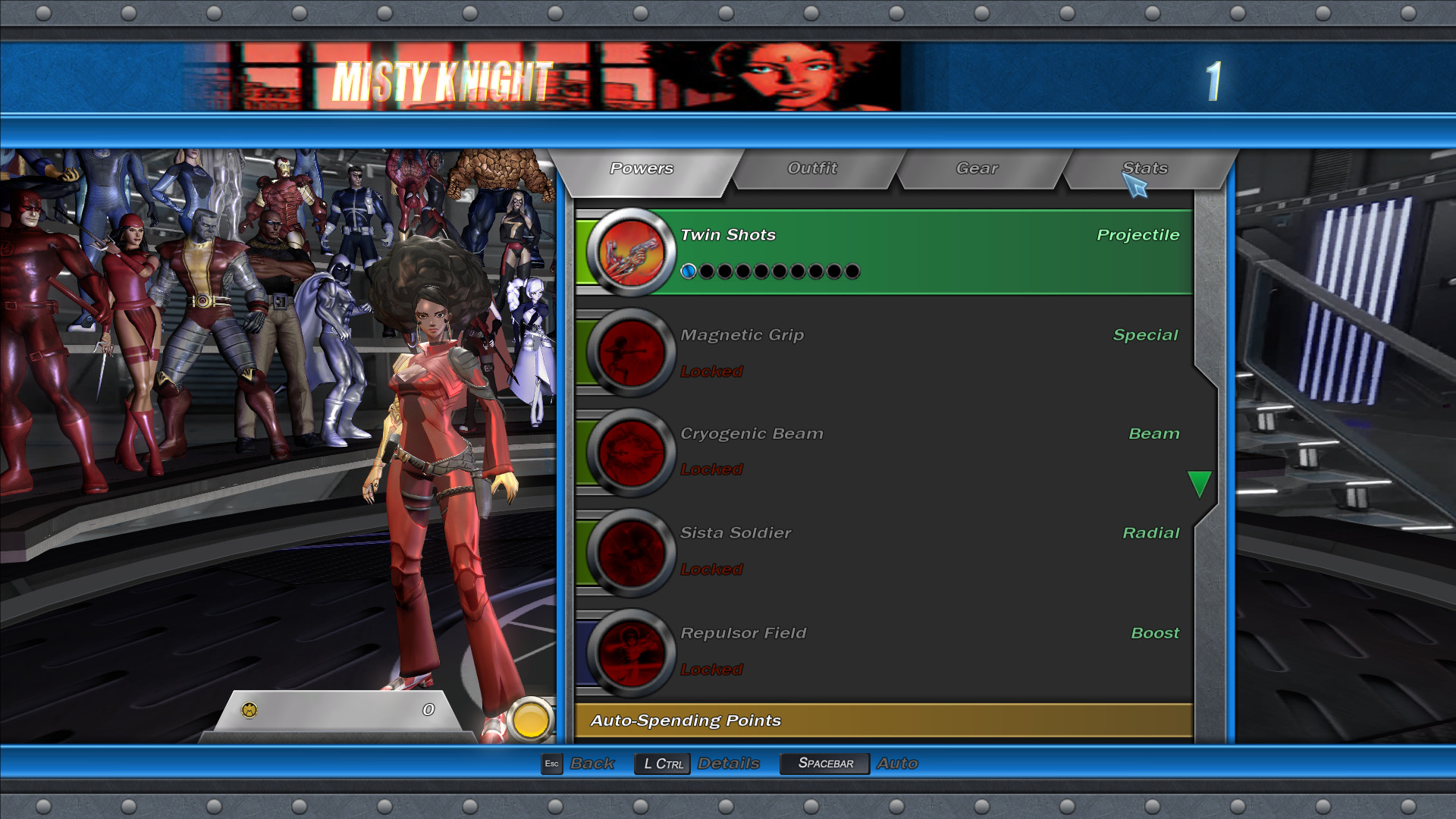 Misty Knight - Marvel Mystic Mayhem Mod for Marvel: Ultimate Alliance ...