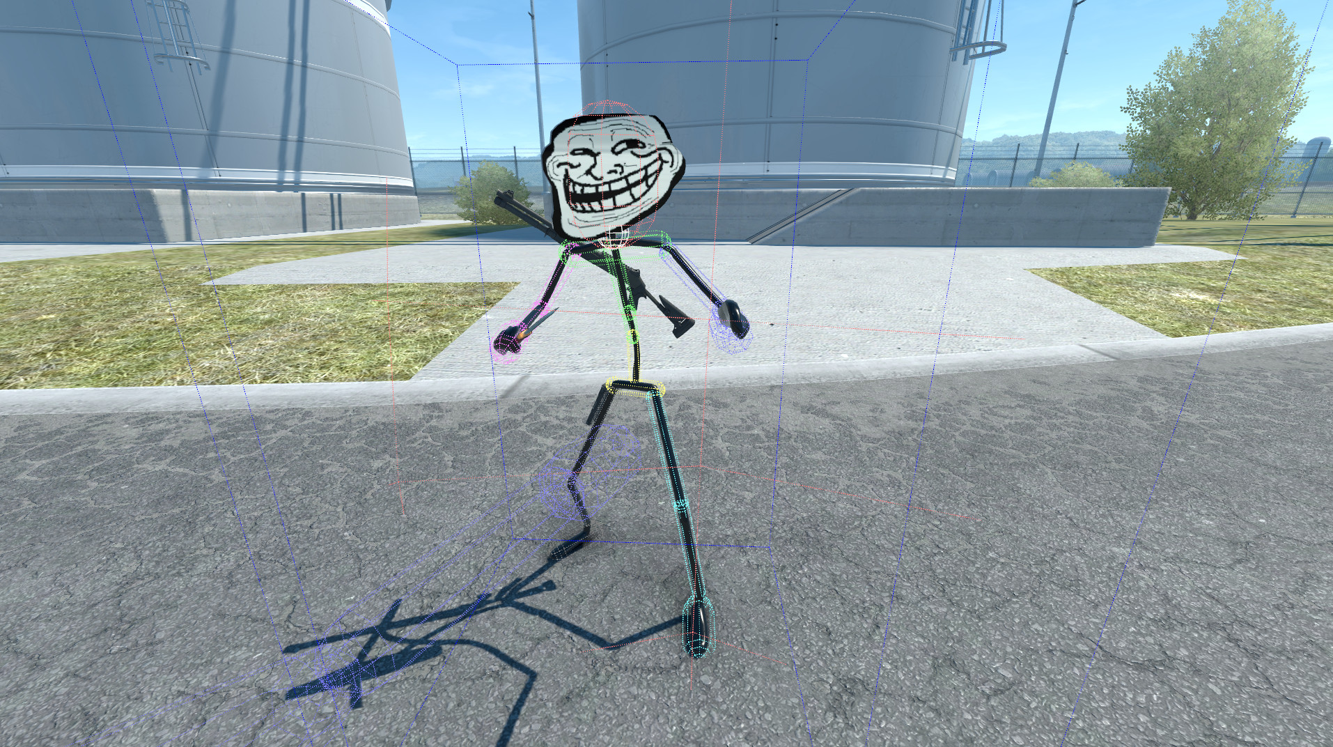 TrollFace Player Model Mod for Counter-Strike 2 | CS2 Mods