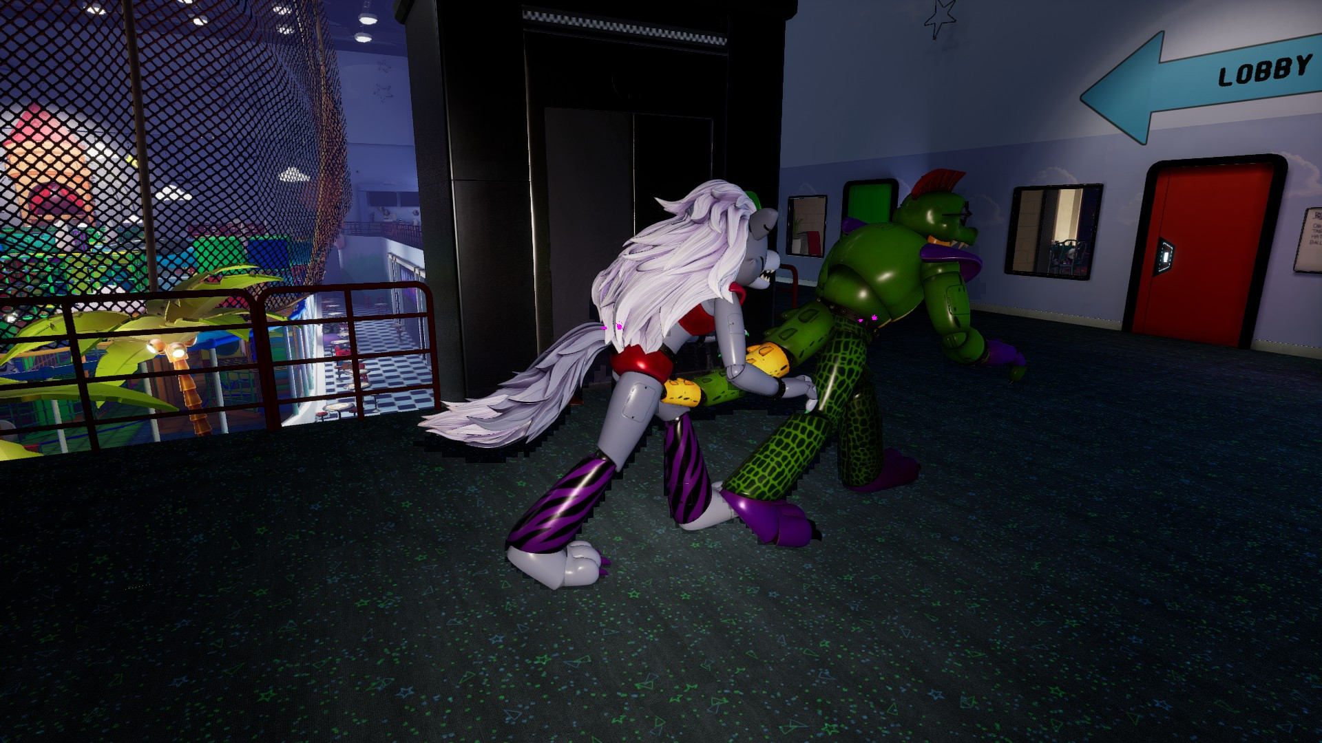 Roxy's Actual Walkng Animation Mod for Five Nights at Freddy's Security ...