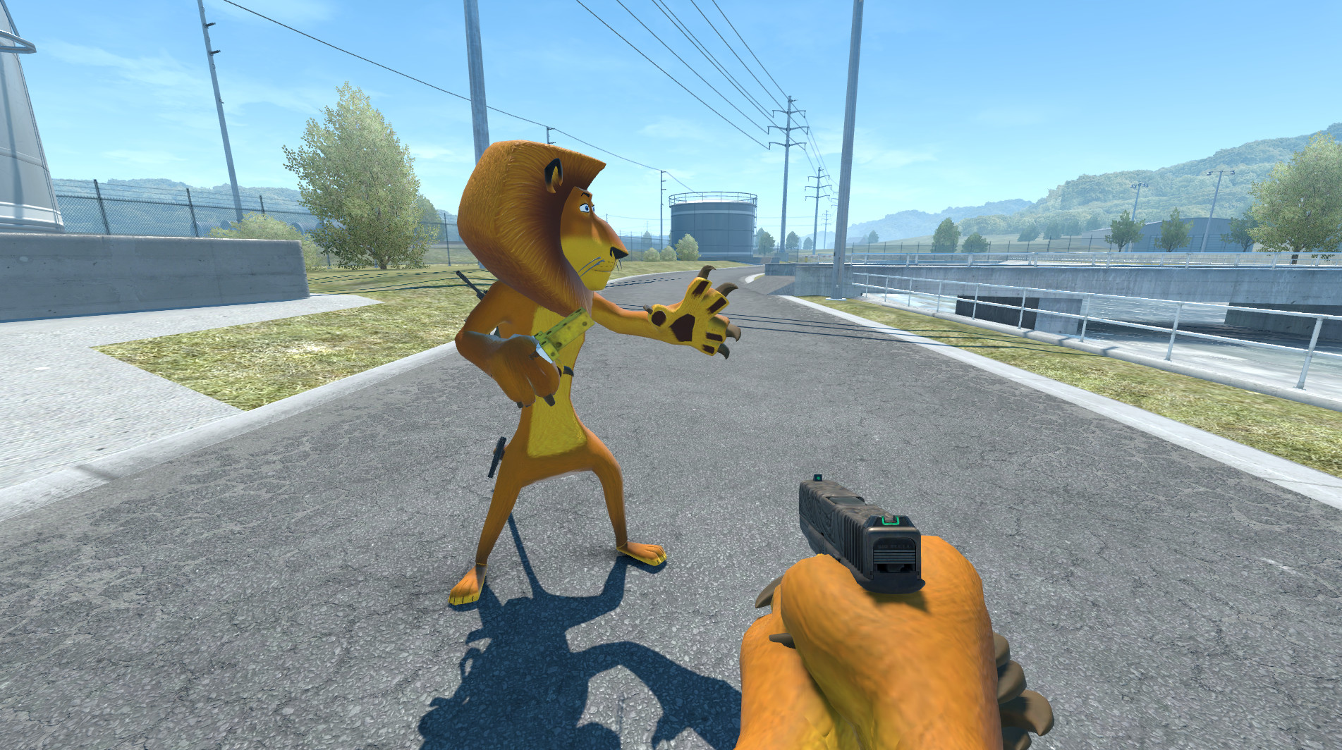 King Lion Alex Player Model Mod for Counter-Strike 2 | CS2 Mods