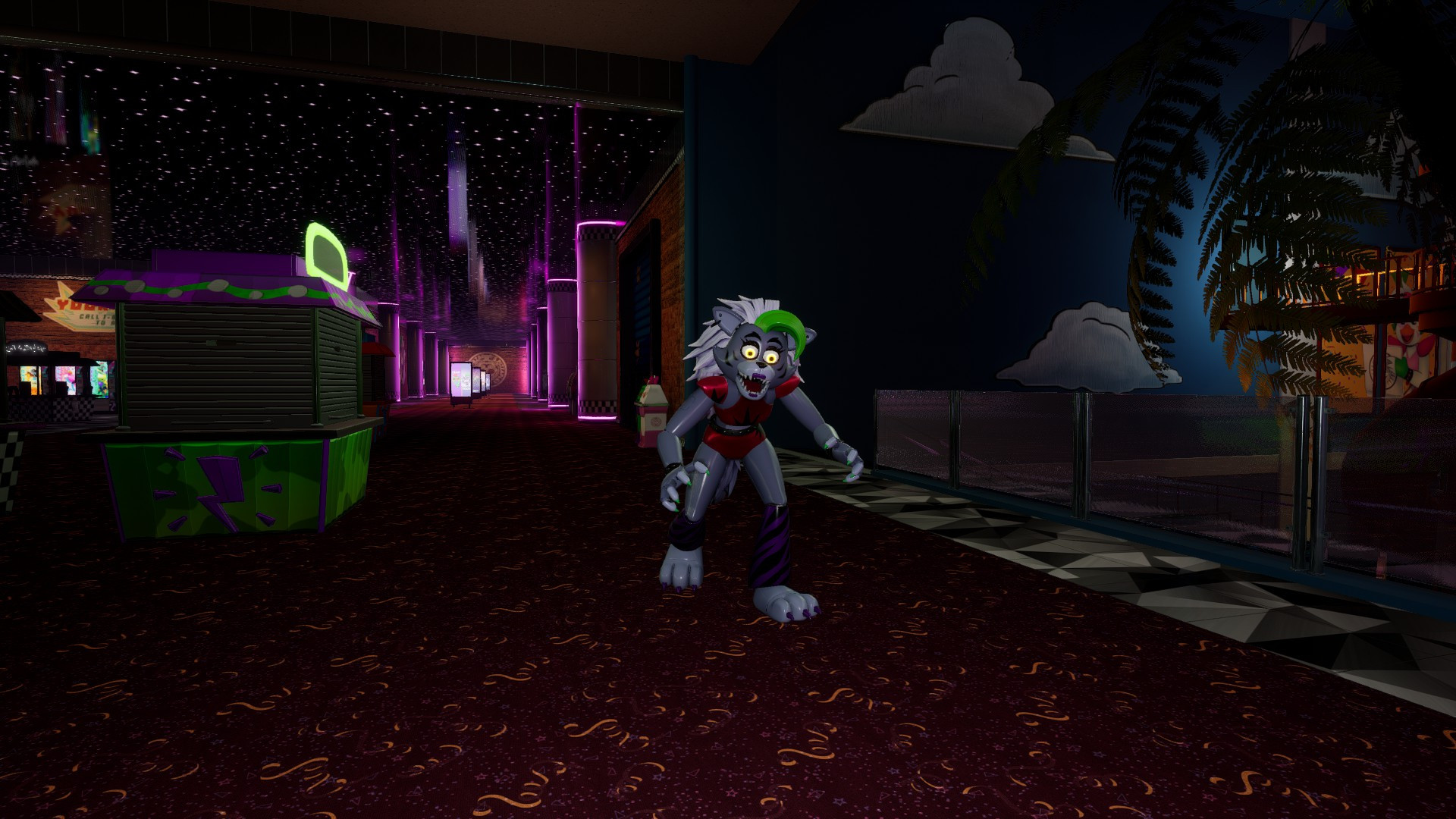 Roxy's Actual Walkng Animation Mod for Five Nights at Freddy's Security ...