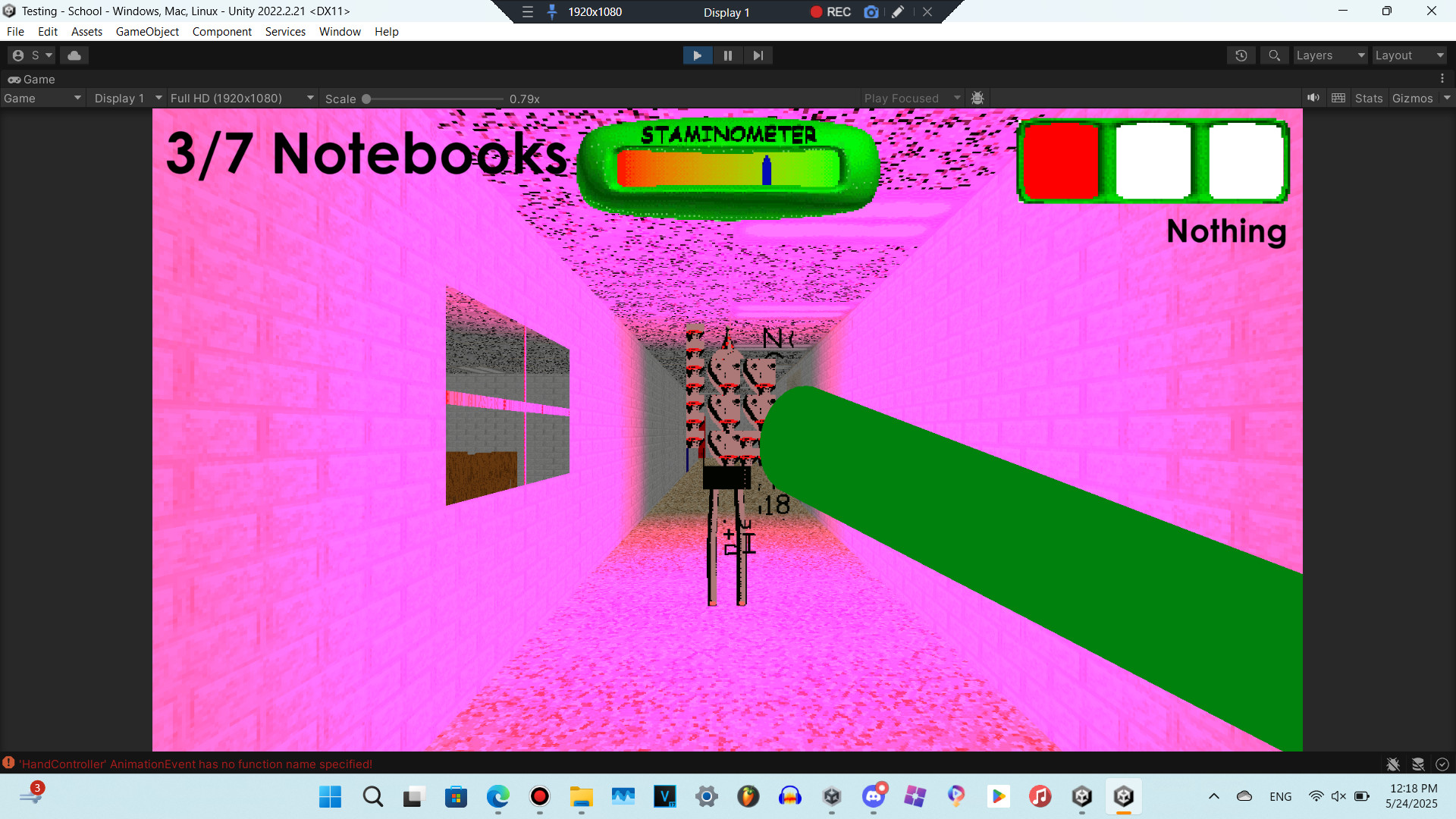 The most peaceful Null/Glitch BossFight ever v2! Mod for Baldi's Basics ...