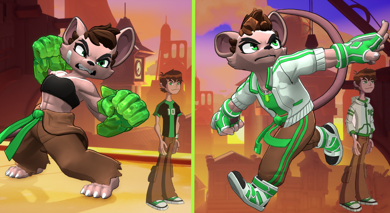 Ben 10 Recolors Mod for Rivals of Aether II | ROA2 Mods