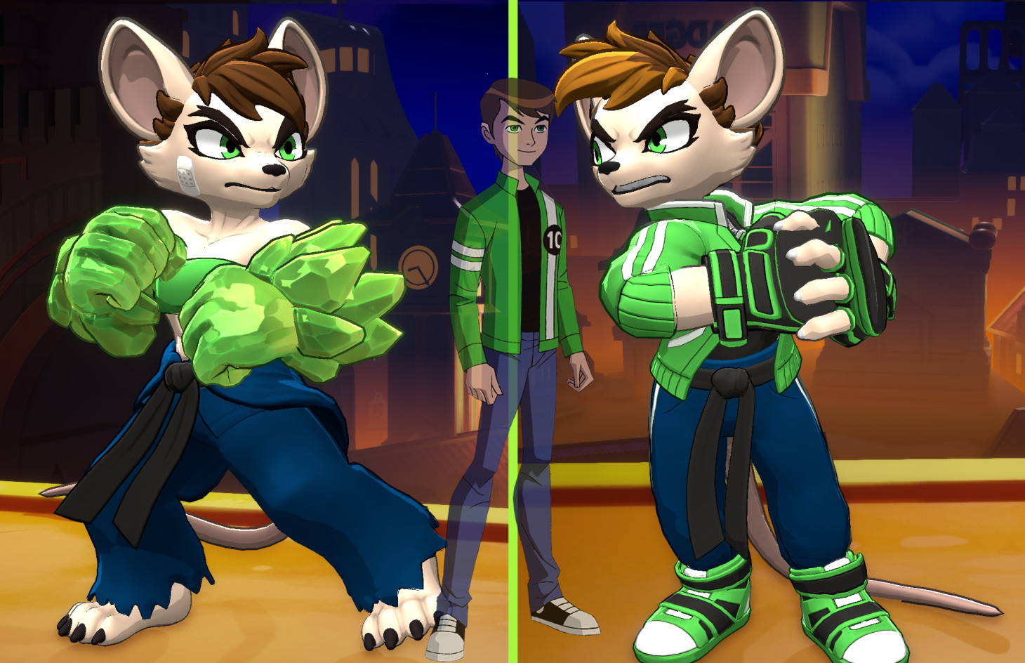 Ben 10 Recolors Mod for Rivals of Aether II | ROA2 Mods
