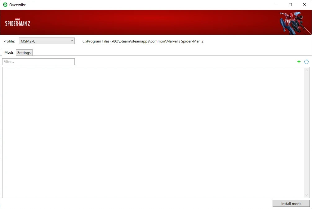 Overstrike v1.7.2 Mod for Marvel's Spider-Man 2 (PC) | MSM2 Mods