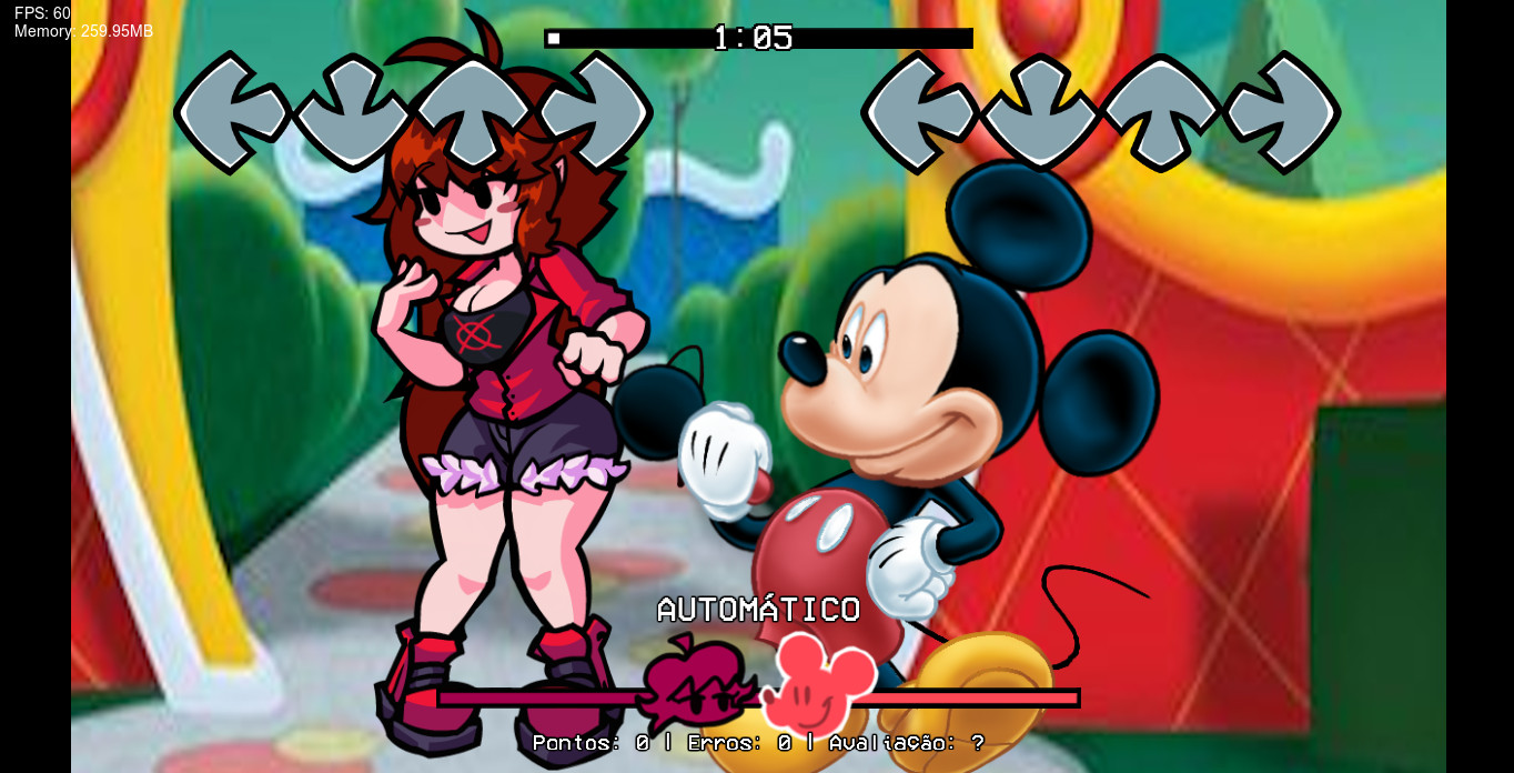 Playable Normal Mickey Mouse Remake Mod for Friday Night Funkin' | FNF Mods
